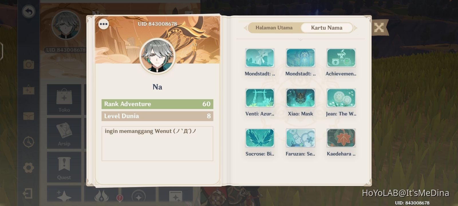 Tell me your favourite element without telling me your favourite ...