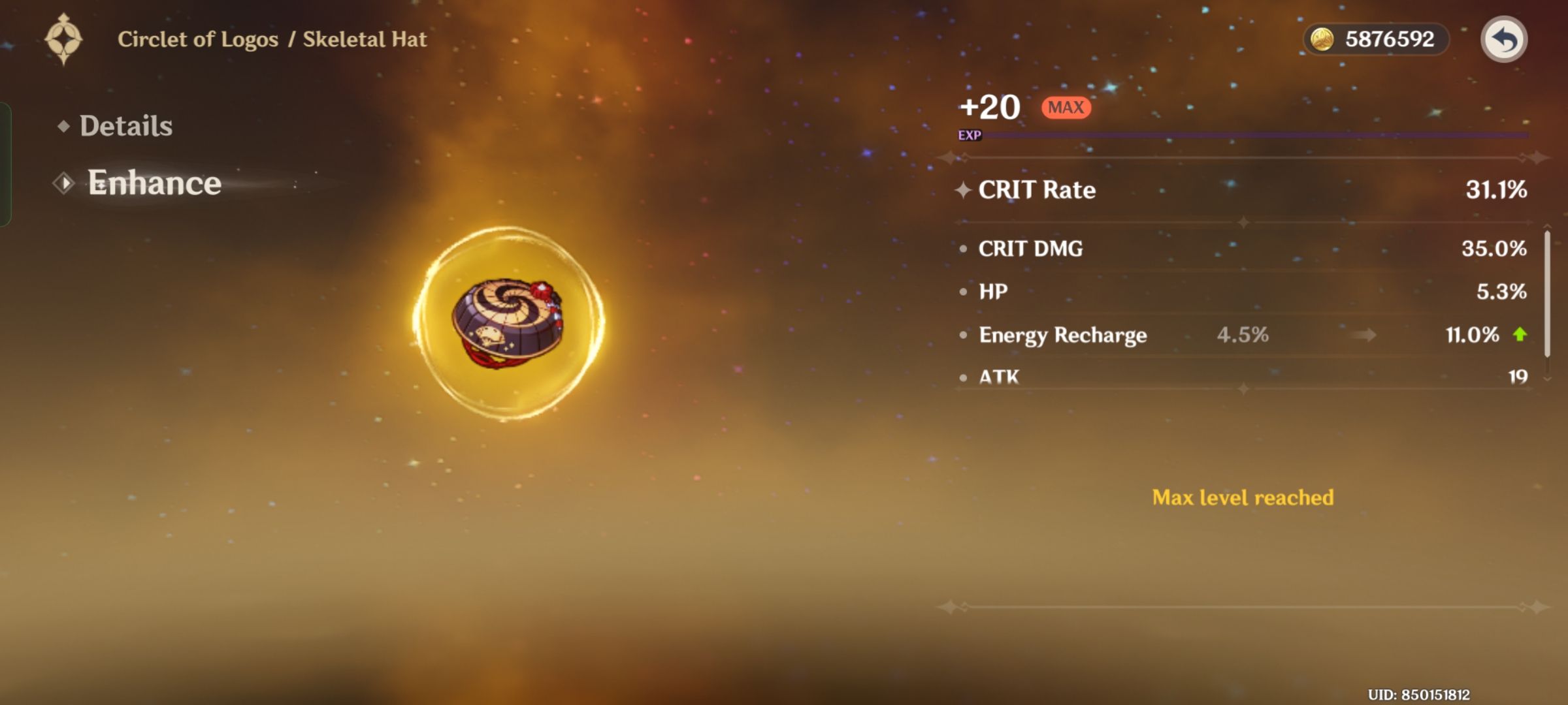 rarest and most cracked +20 artifact i got Genshin Impact | HoYoLAB