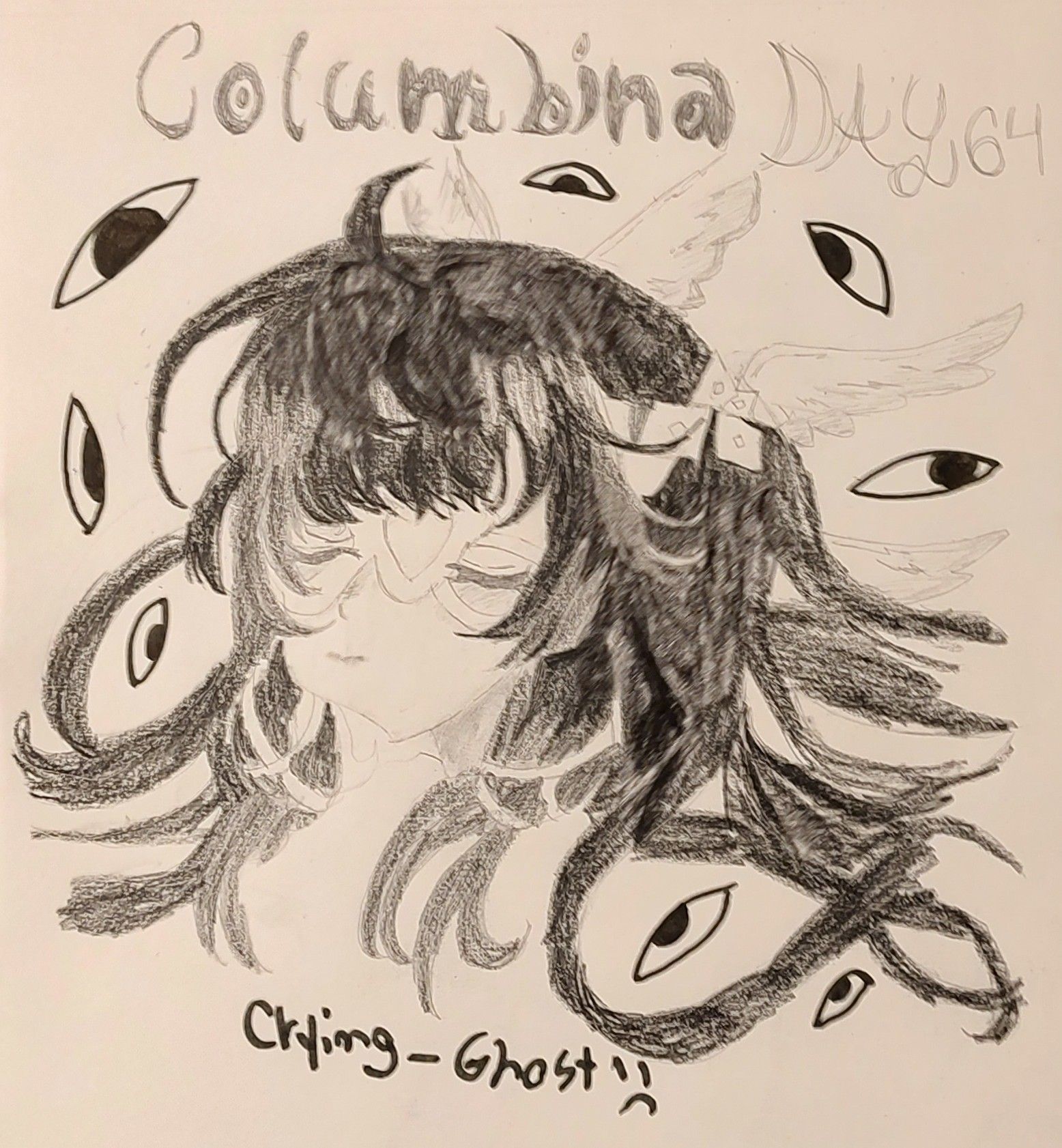 DAILY DRAWING DAY 64{Columbina} Genshin Impact | HoYoLAB