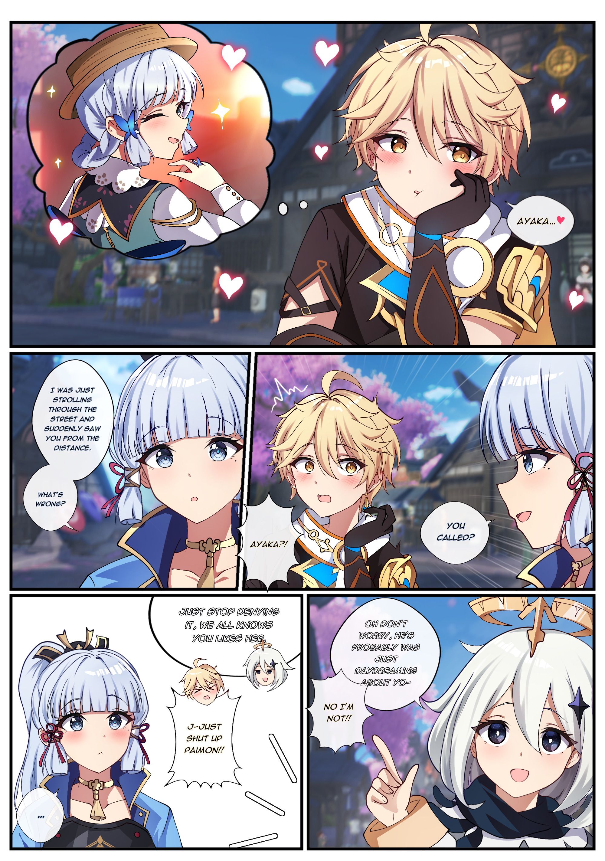 Aether and Ayaka Genshin Impact | HoYoLAB