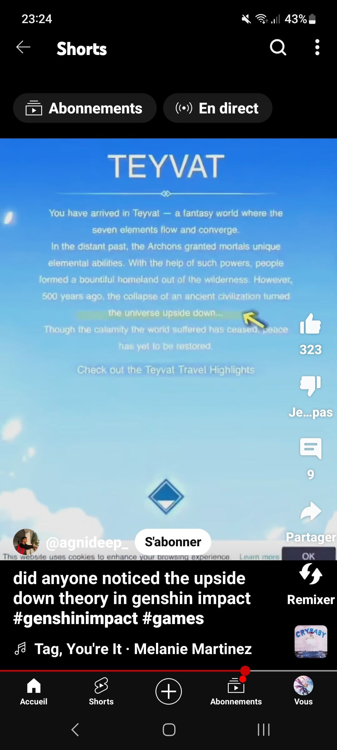 très important upside down théorie Genshin Impact | HoYoLAB