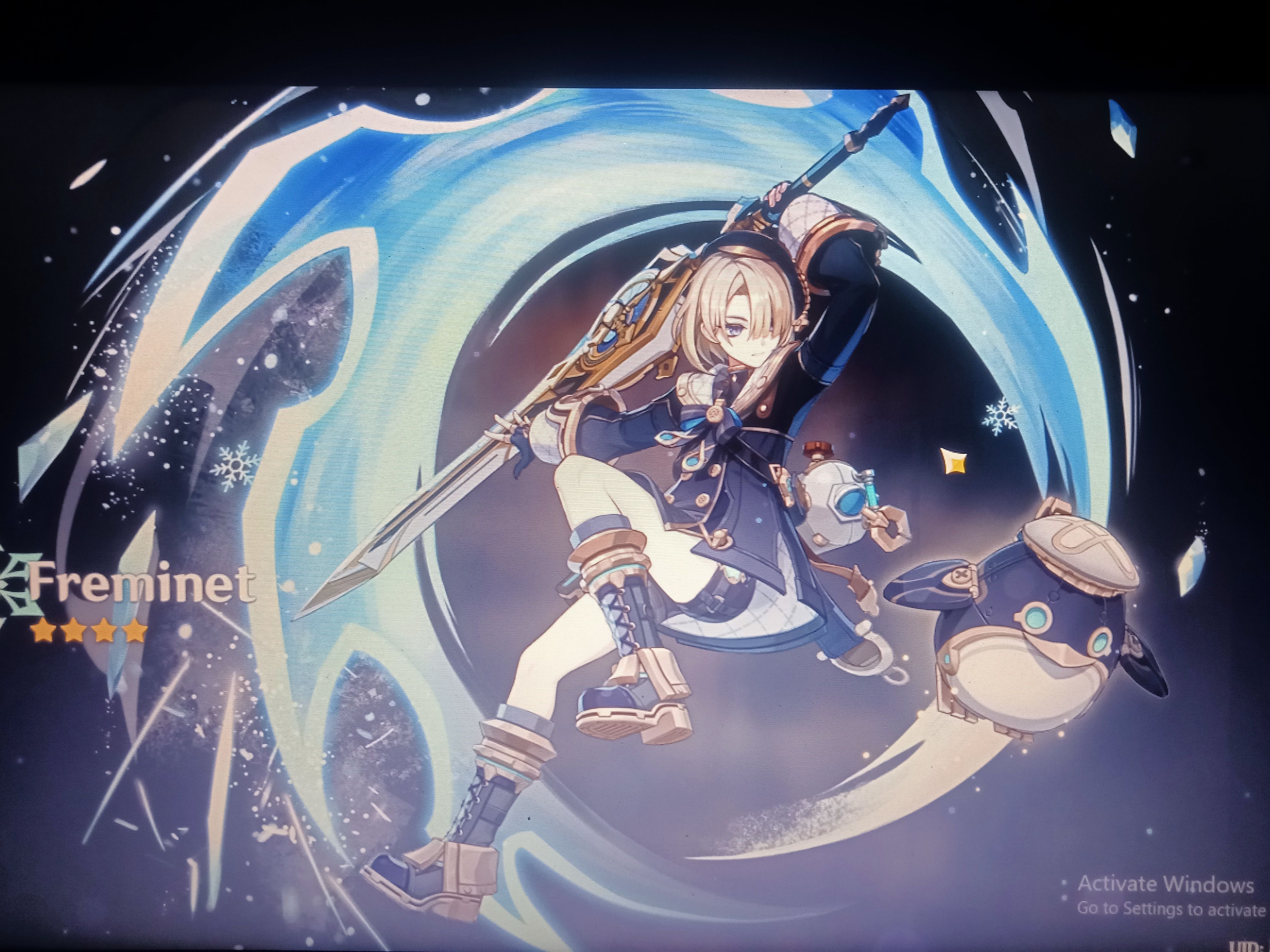 I got Freminet (⁠☉⁠｡⁠☉⁠) Genshin Impact | HoYoLAB
