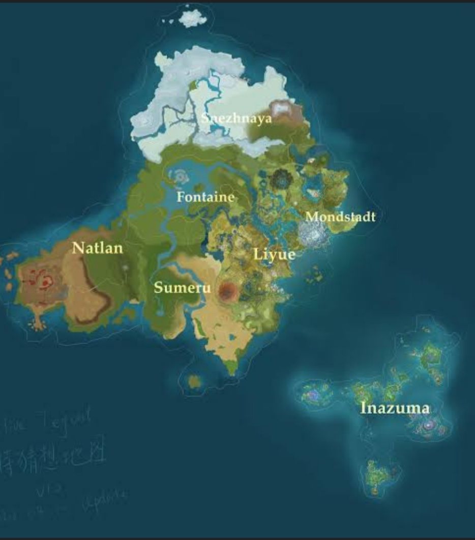Genshin Impact Map Genshin Impact | HoYoLAB