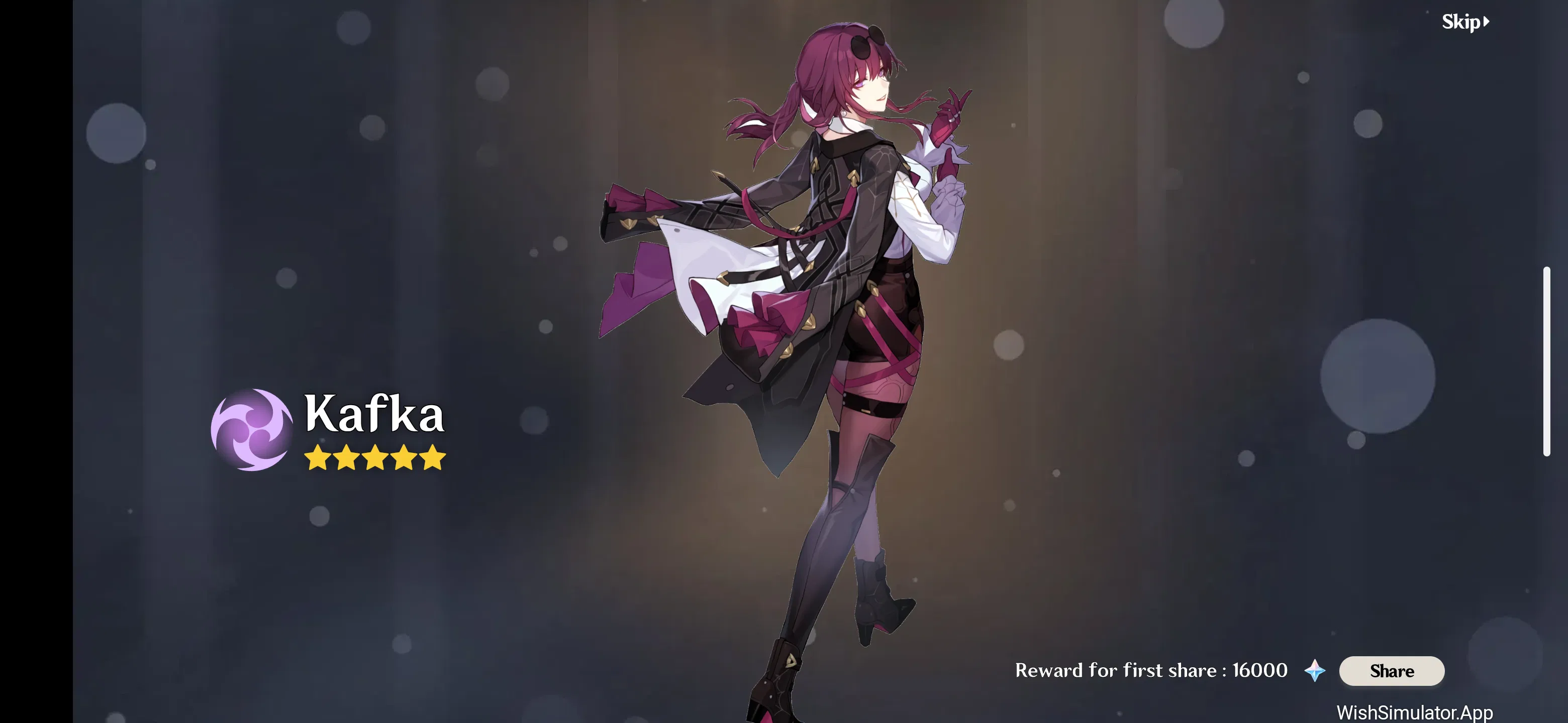 I pulled Kafka Genshin Impact | HoYoLAB