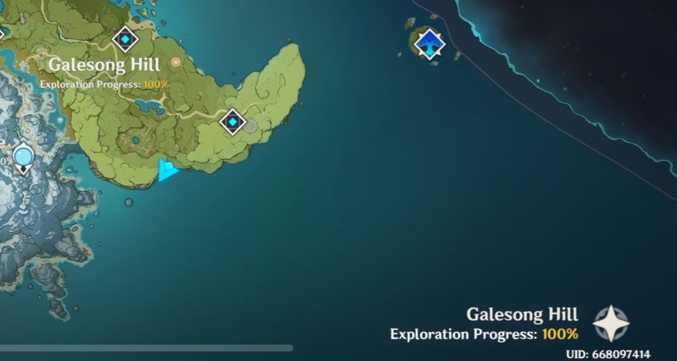 Galesong Hill 100% Explored! Genshin Impact | HoYoLAB