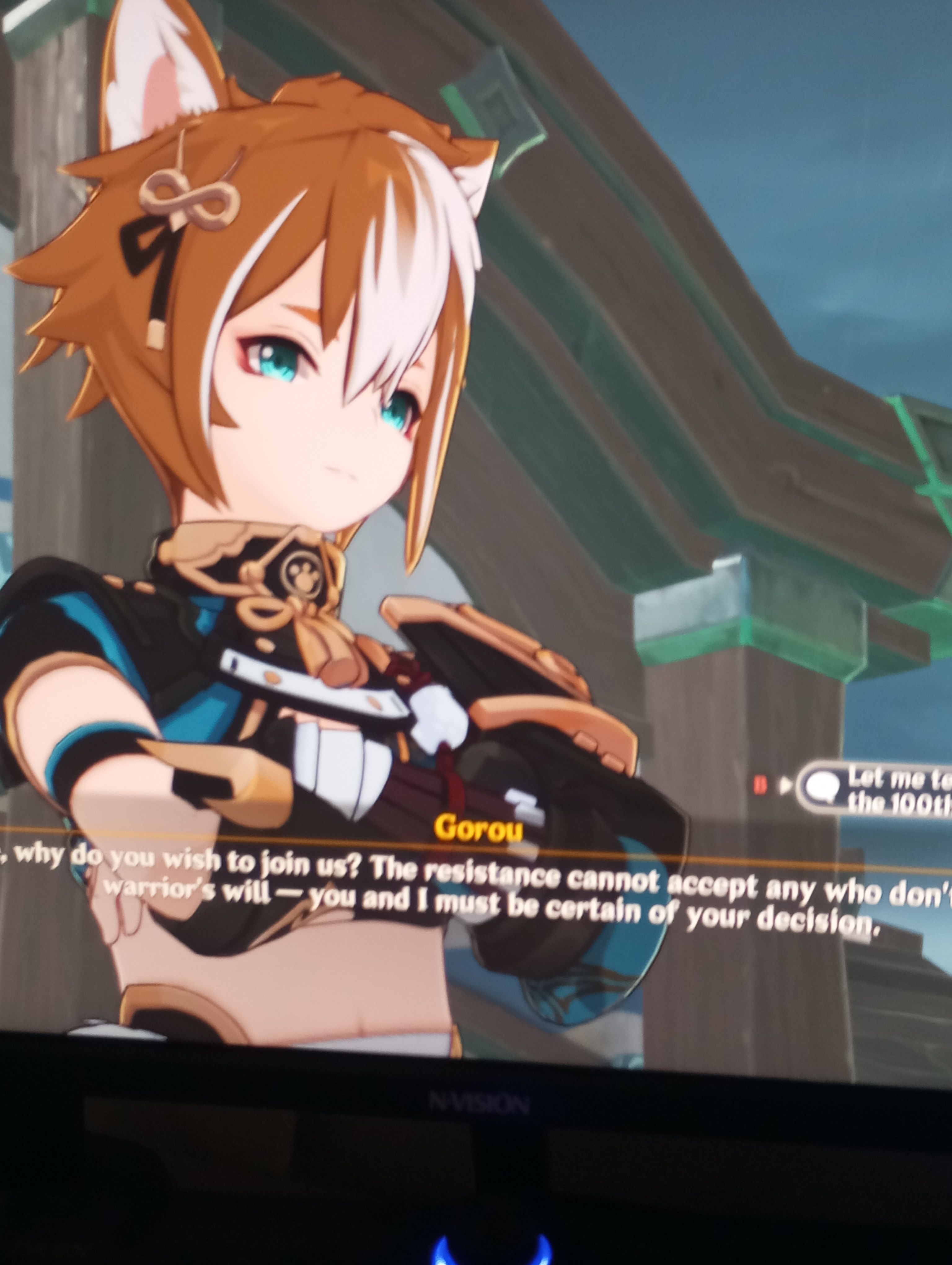 I DIDN'T KNOW GOROU SOUNDED LIKE THAT Genshin Impact | HoYoLAB