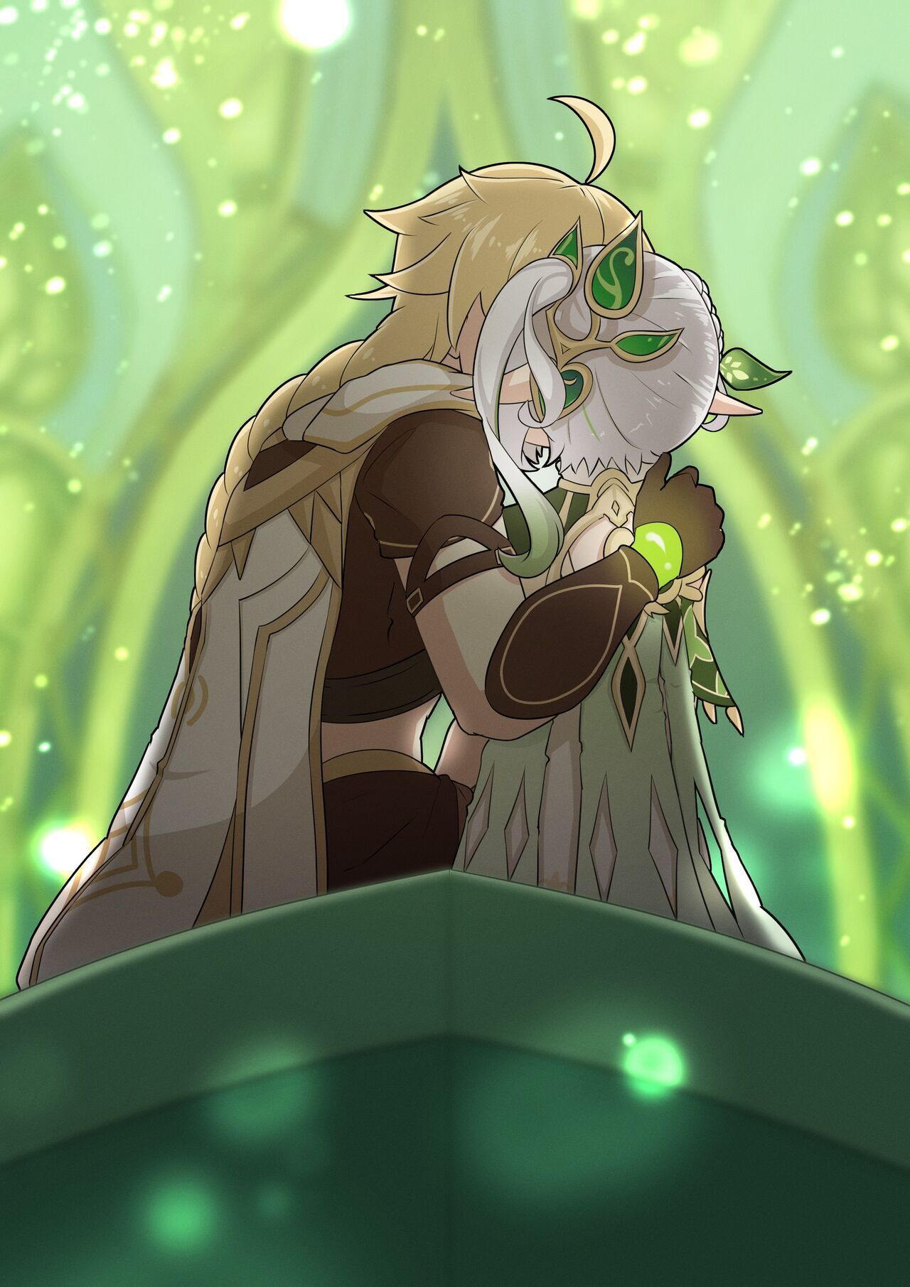 Aether y Nahida Genshin Impact | HoYoLAB