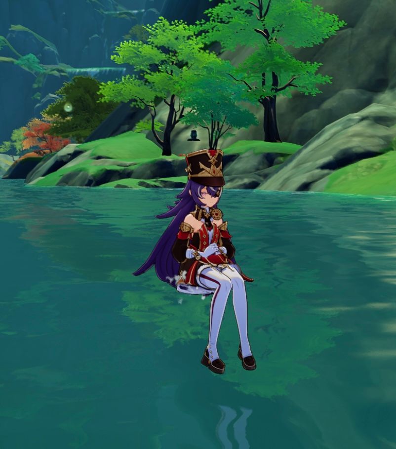 What happened to my chevreuse? (idk if I put the name right 😭) Genshin ...