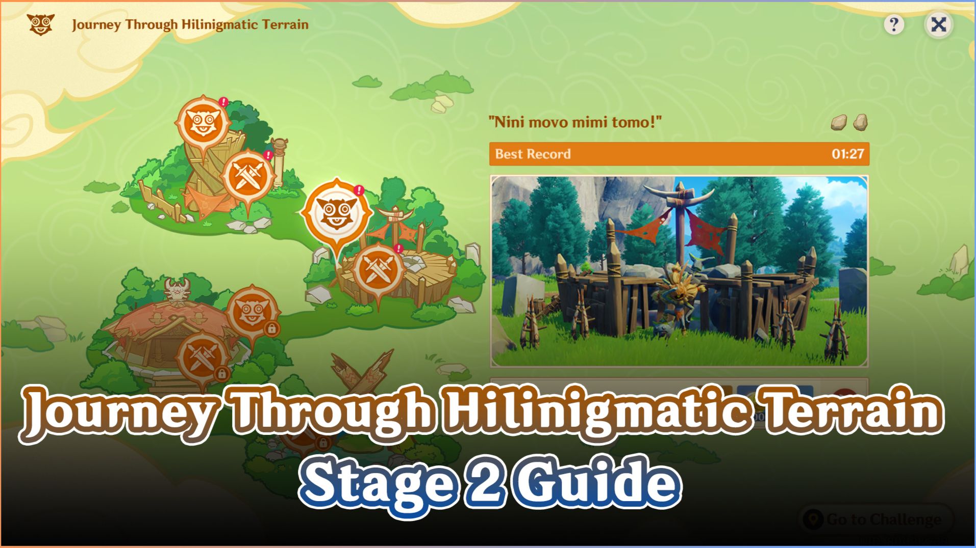 [V4.4] Journey Through Hilinigmatic Terrain Event | Stage 2 Guide ...
