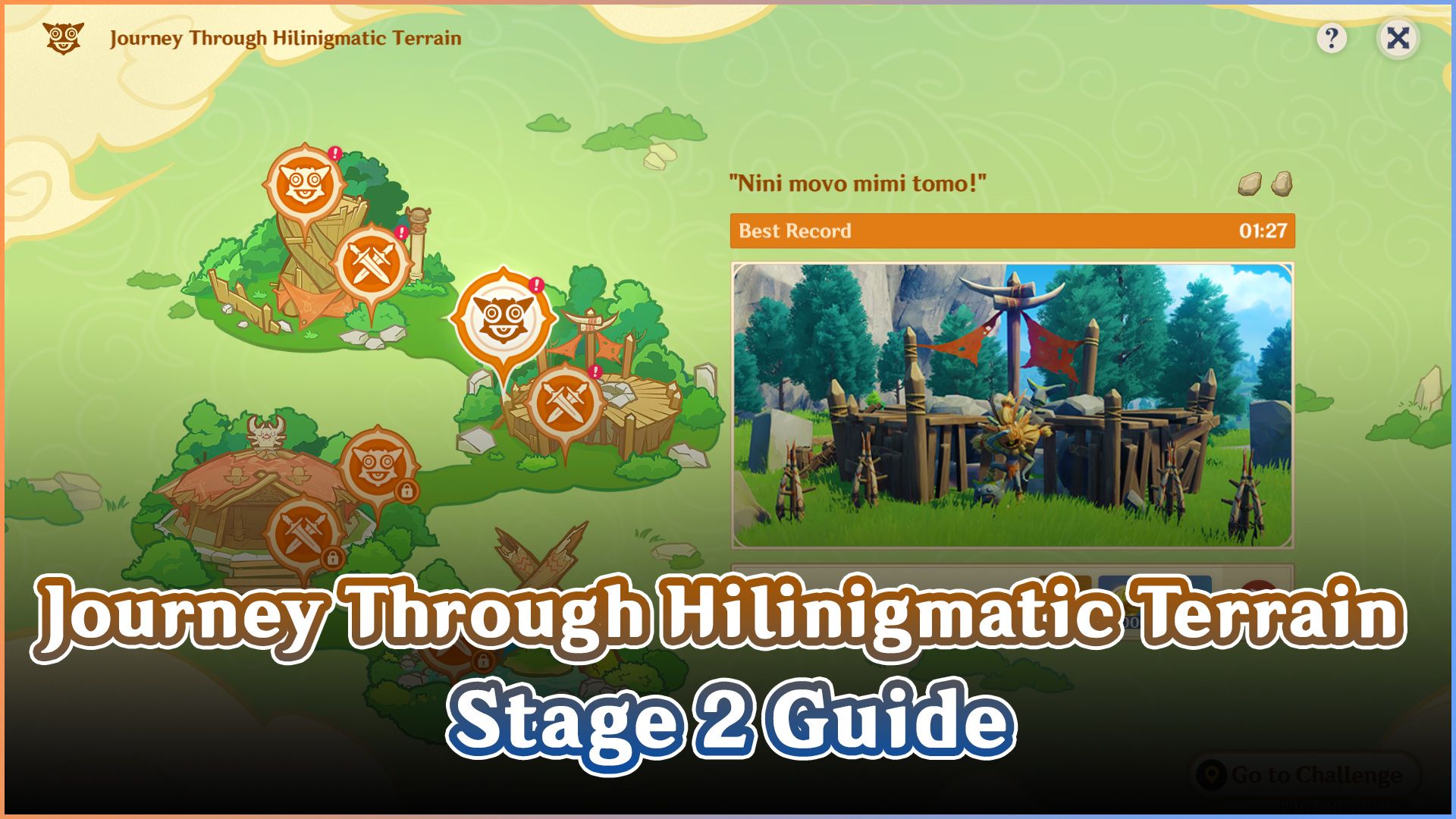 [V4.4] Journey Through Hilinigmatic Terrain Event | Stage 2 Guide ...