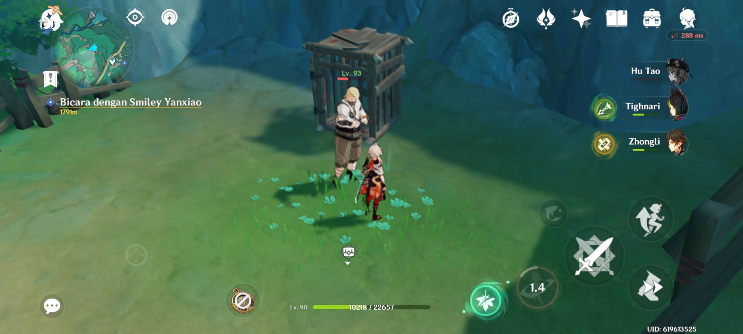 a treasure hoarder is caged by bunch of hilicurl (doujin idea fr ...