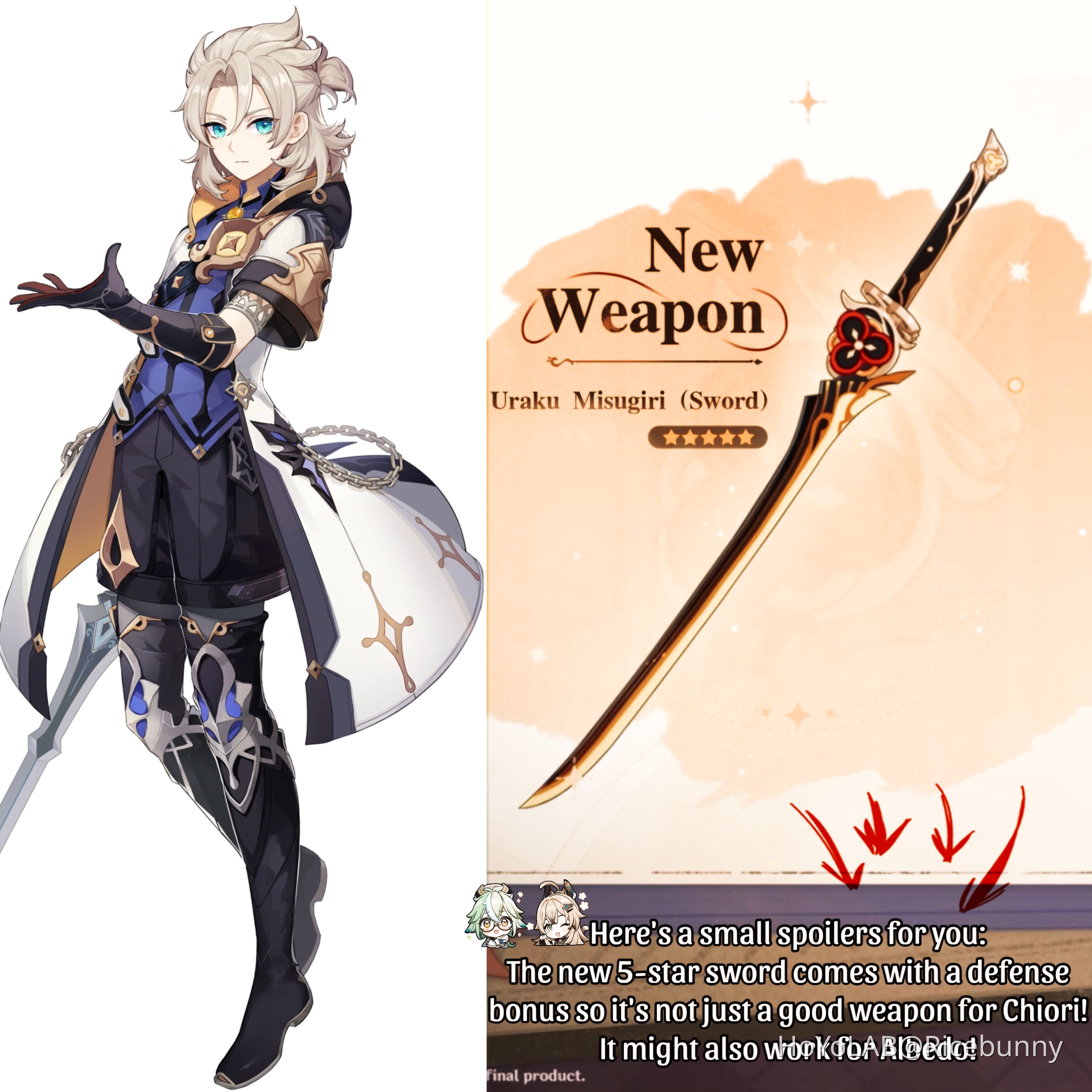 ALBEDO’S 5 STAR WEAPON!? 😲 Genshin Impact | HoYoLAB