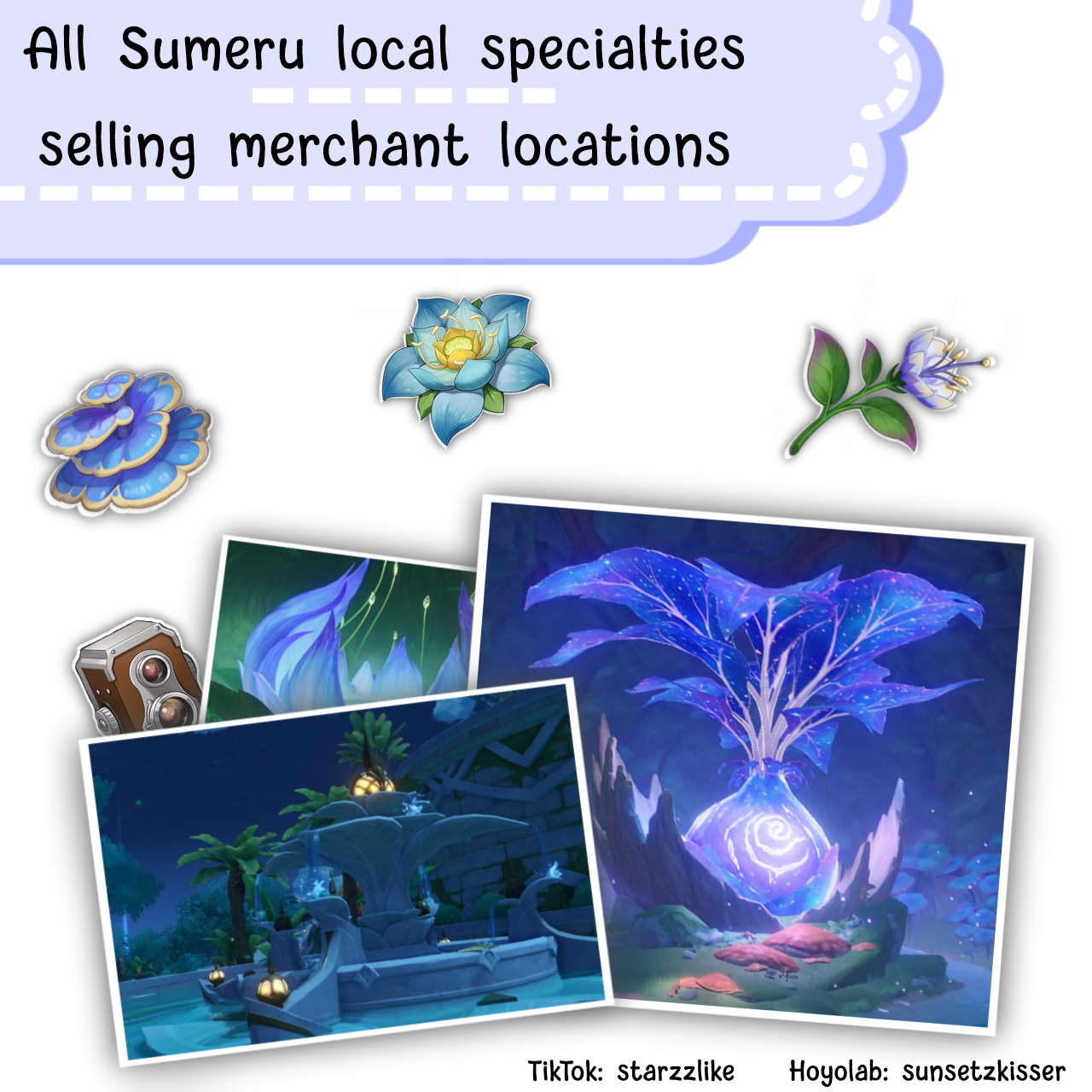 Sumeru local specialties merchants Genshin Impact | HoYoLAB