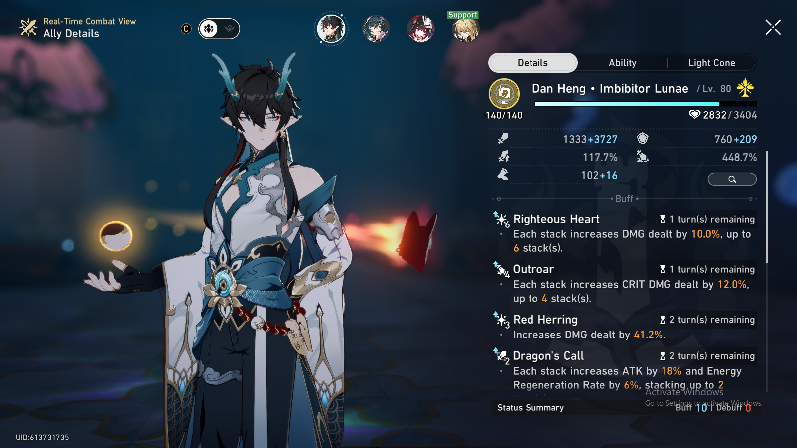 My Highest Crit Ratio Honkai: Star Rail | HoYoLAB