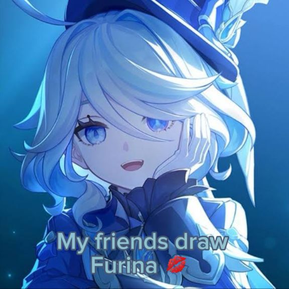 My friends draw Furina Genshin Impact | HoYoLAB