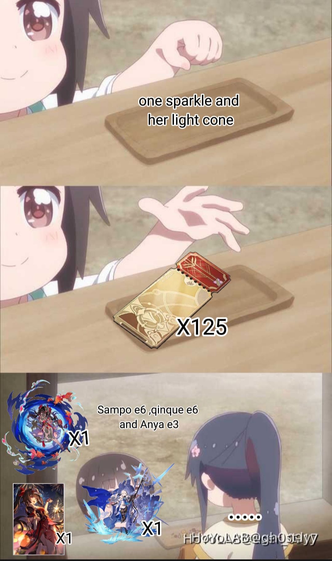 how my Sparkle pull went Honkai: Star Rail | HoYoLAB