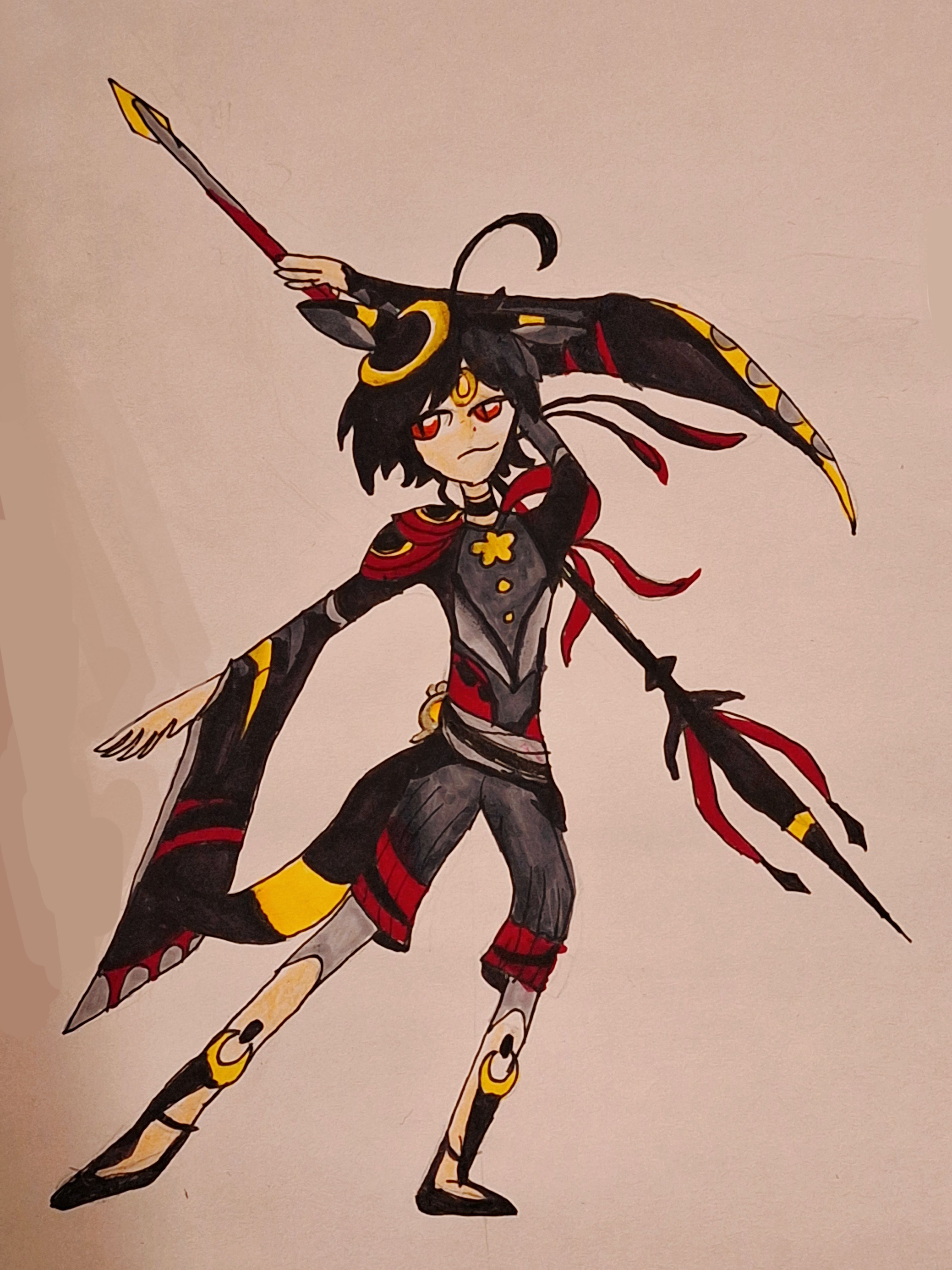 Yonaka (my oc) :) 🌙🌟🌹 Genshin Impact | HoYoLAB