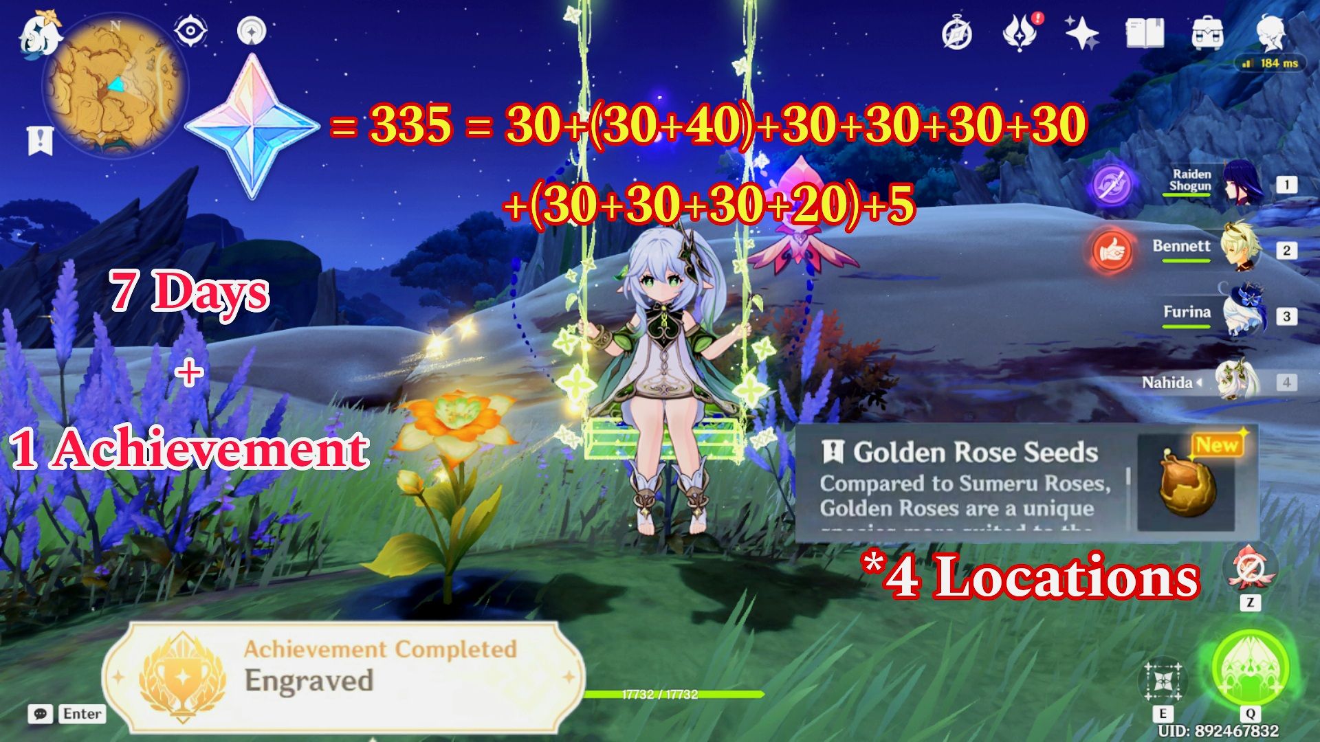 Free 335 PrimoGems But You will Need 7 Days to Complete This World ...