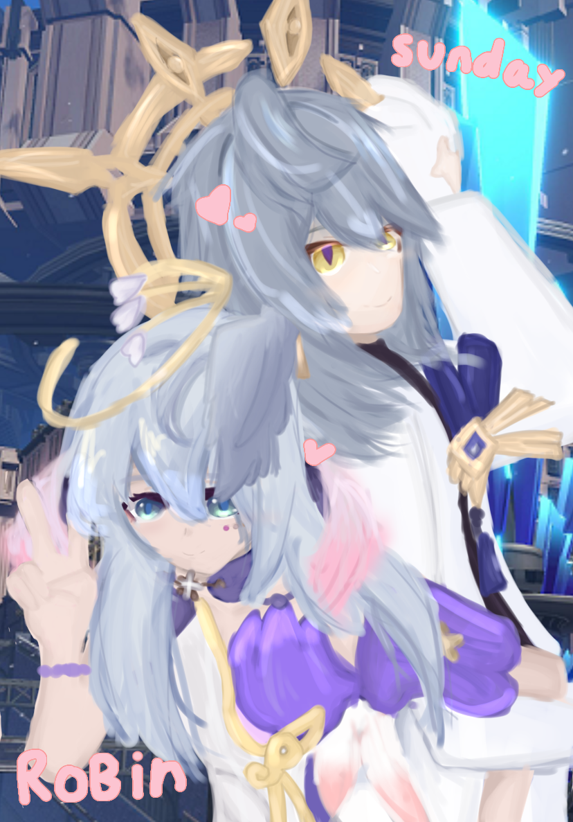 Sunday&Robin Genshin Impact | HoYoLAB
