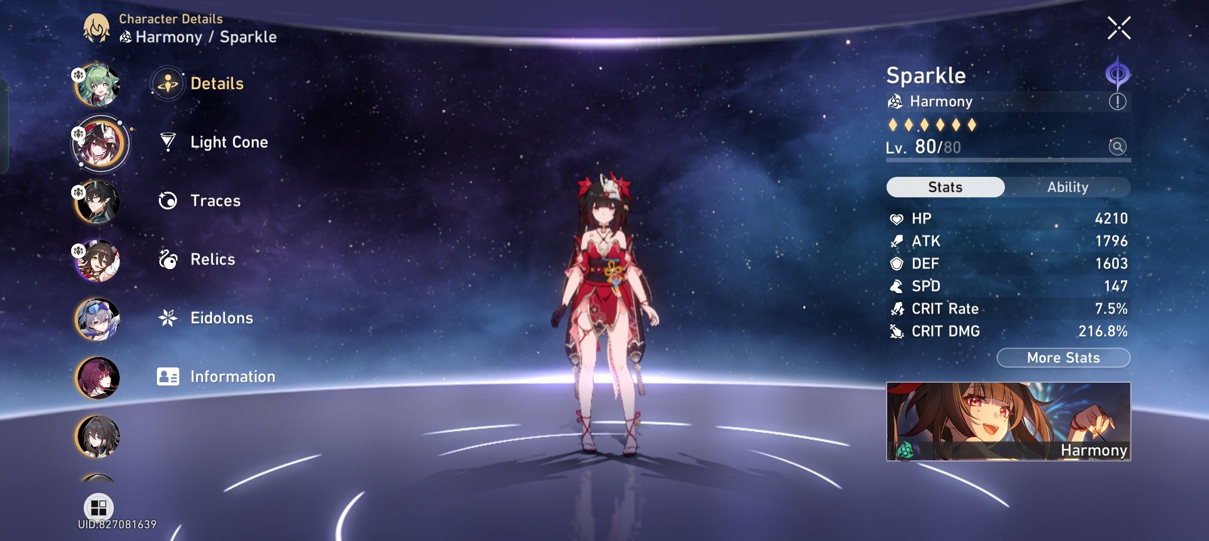 My Current Sparkle build. Genshin Impact | HoYoLAB