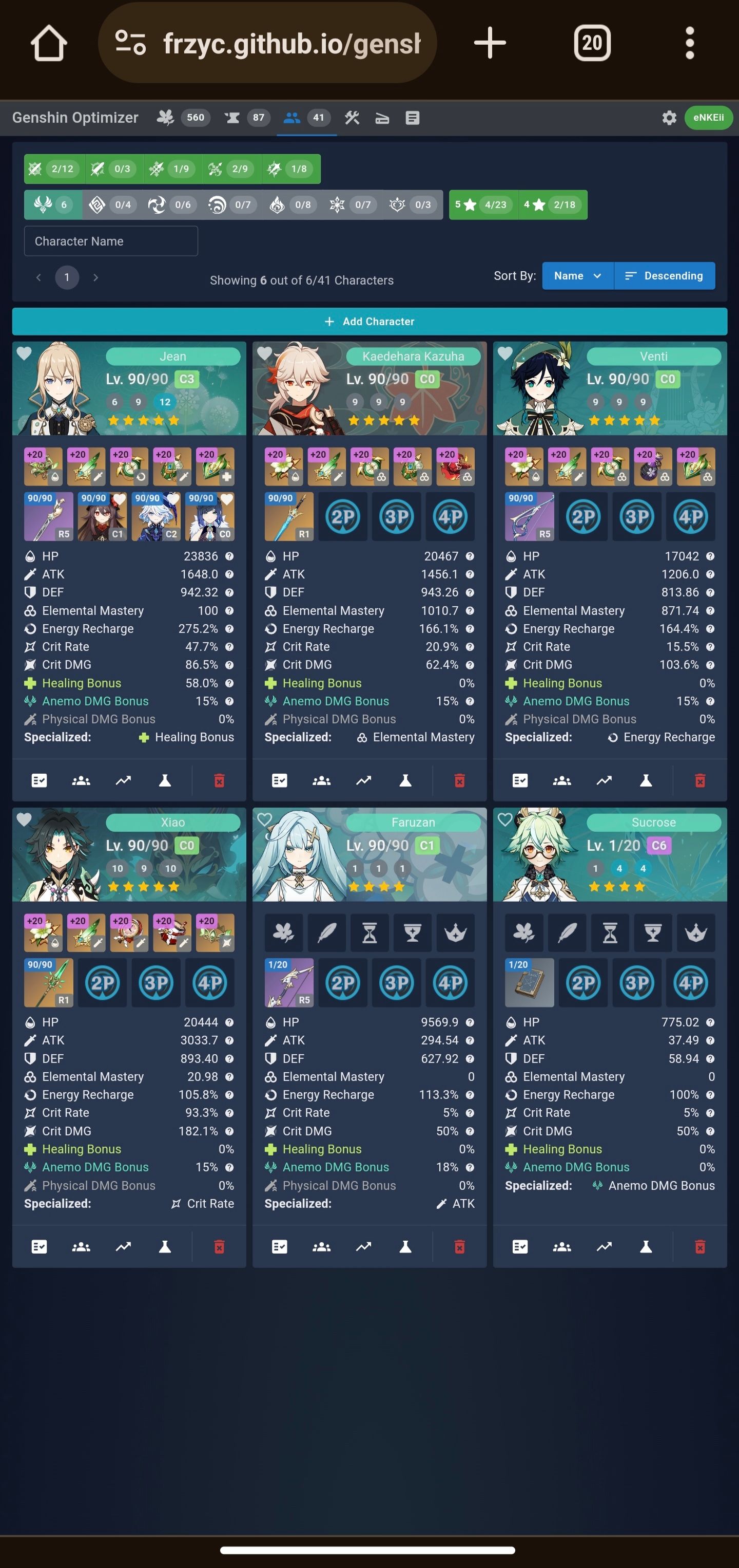 Genshin Optimizer Genshin Impact | HoYoLAB