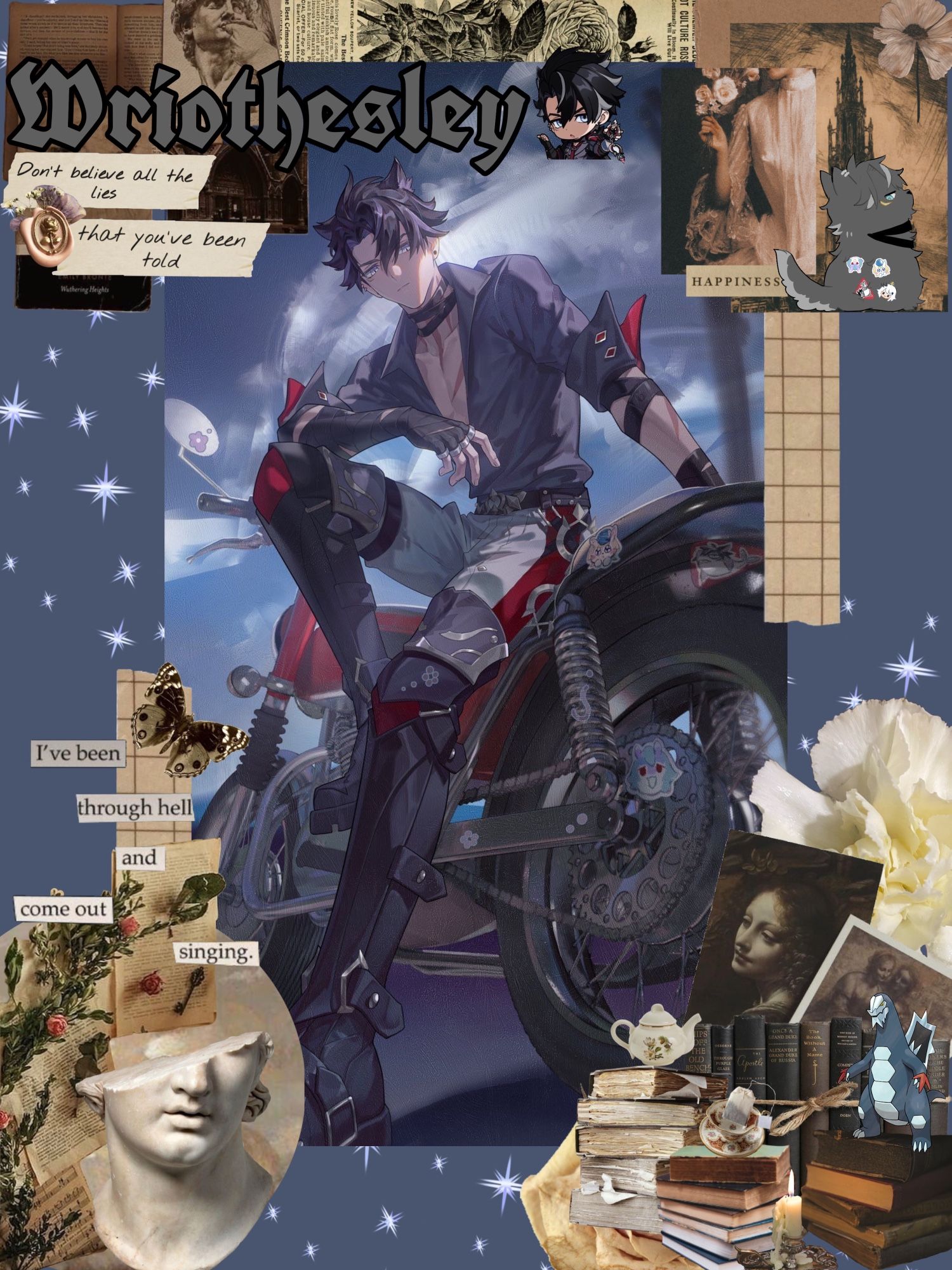 Wriothesley Scrapbook Genshin Impact | HoYoLAB