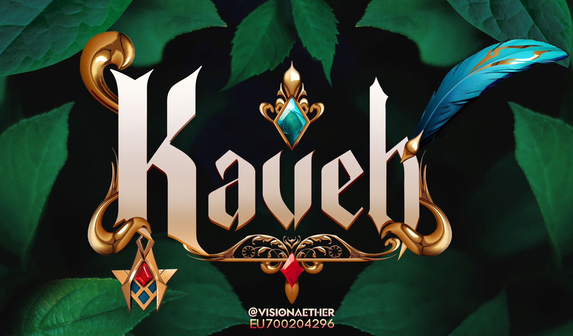 So I Made a KAVEH Artwork & Logo using 3D ART. Genshin Impact | HoYoLAB