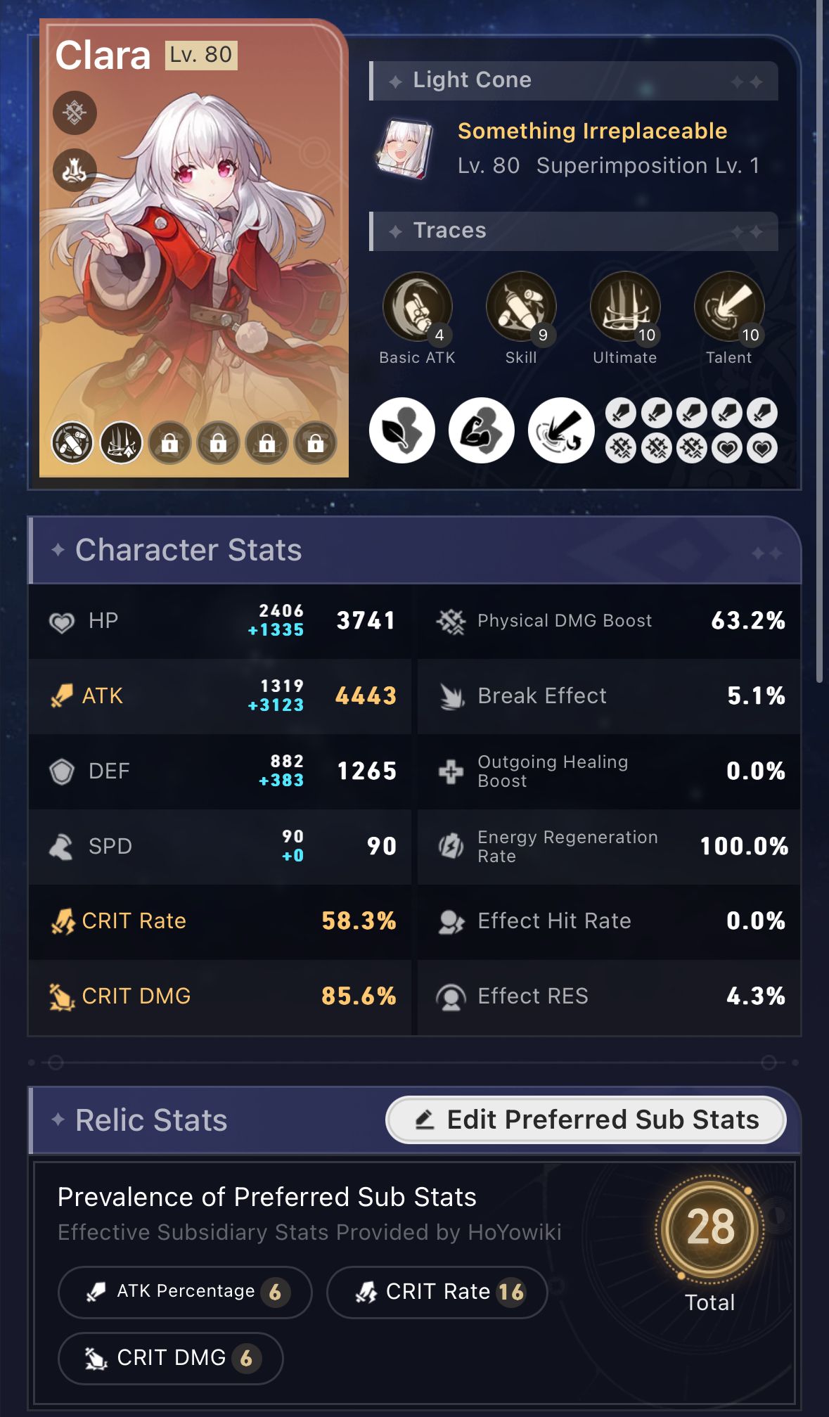 Let’s discuss about CLARA’s build Honkai: Star Rail | HoYoLAB