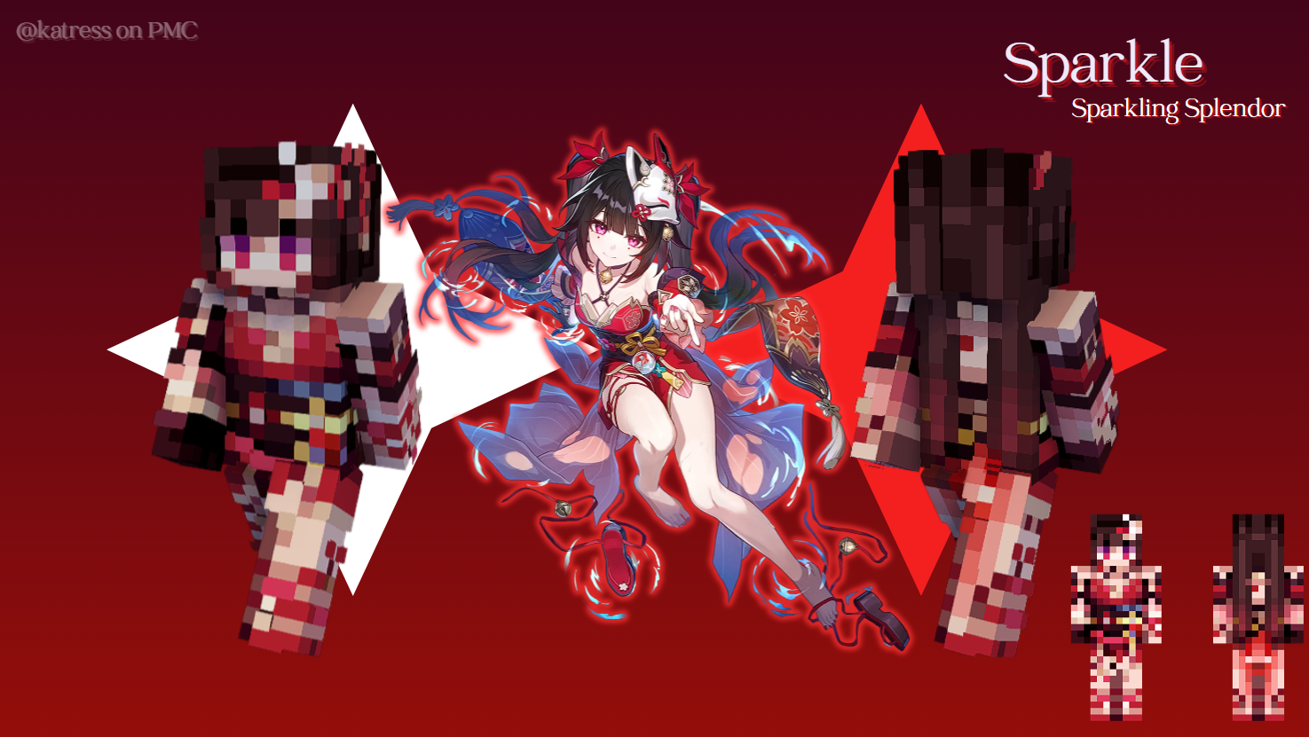 Sparkle Minecraft Skin! [ HSR ~ Sparkle ] Honkai: Star Rail | HoYoLAB