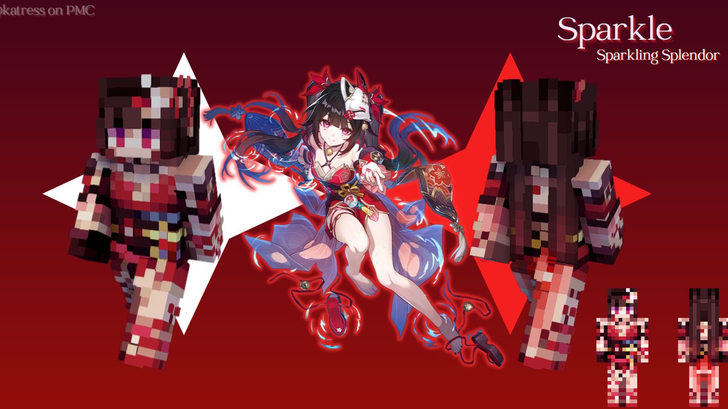 Sparkle Minecraft Skin! [ HSR ~ Sparkle ] Honkai: Star Rail | HoYoLAB