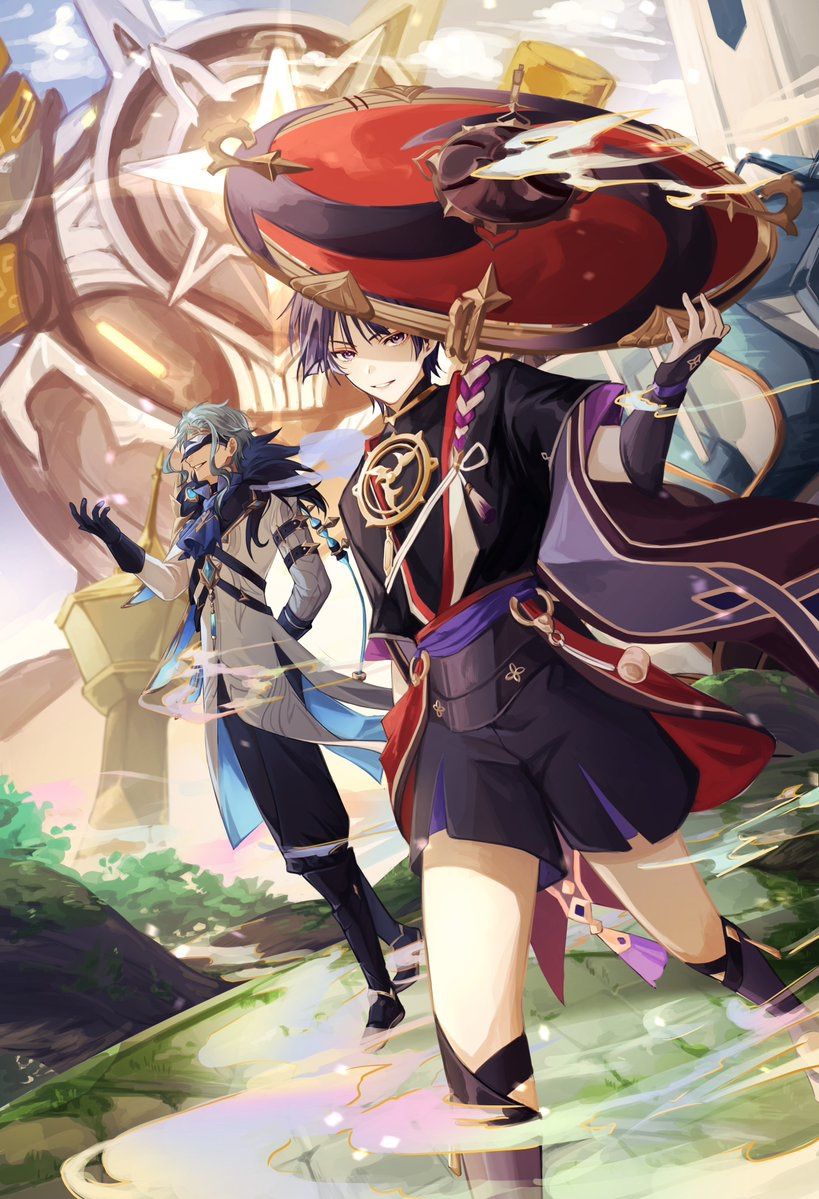 Some nice Scara and Dottore art Genshin Impact | HoYoLAB