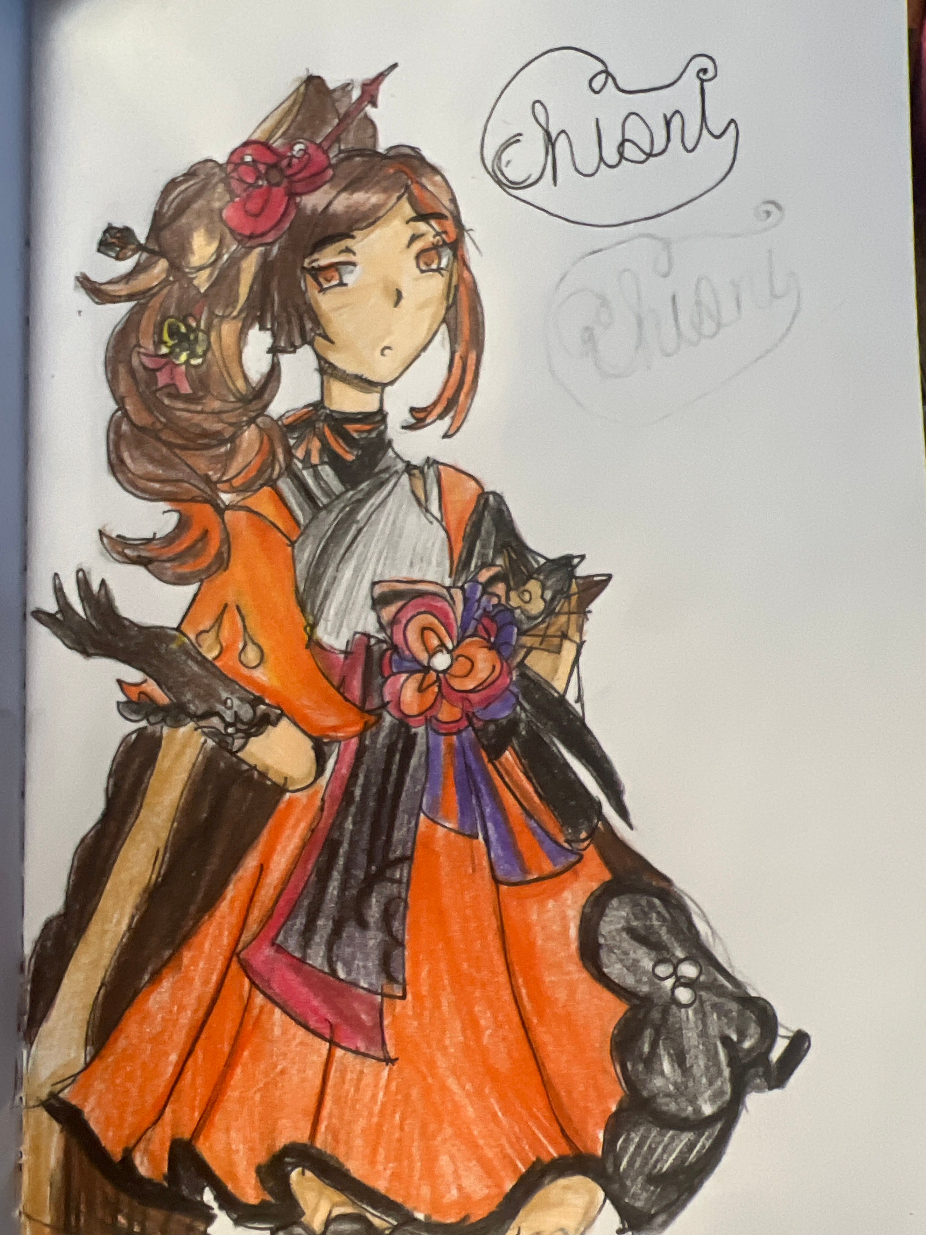 Chiori fanart Genshin Impact | HoYoLAB