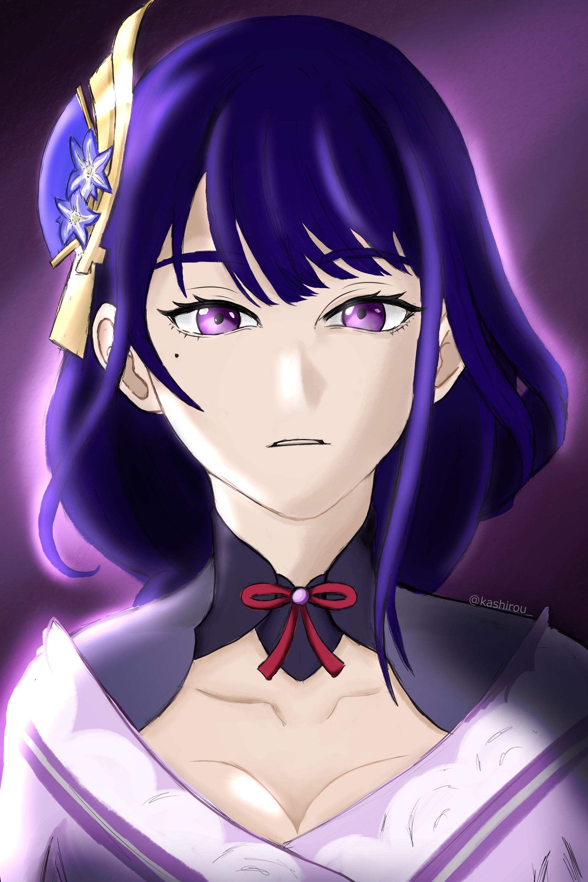 Raiden Fanart Genshin Impact | HoYoLAB