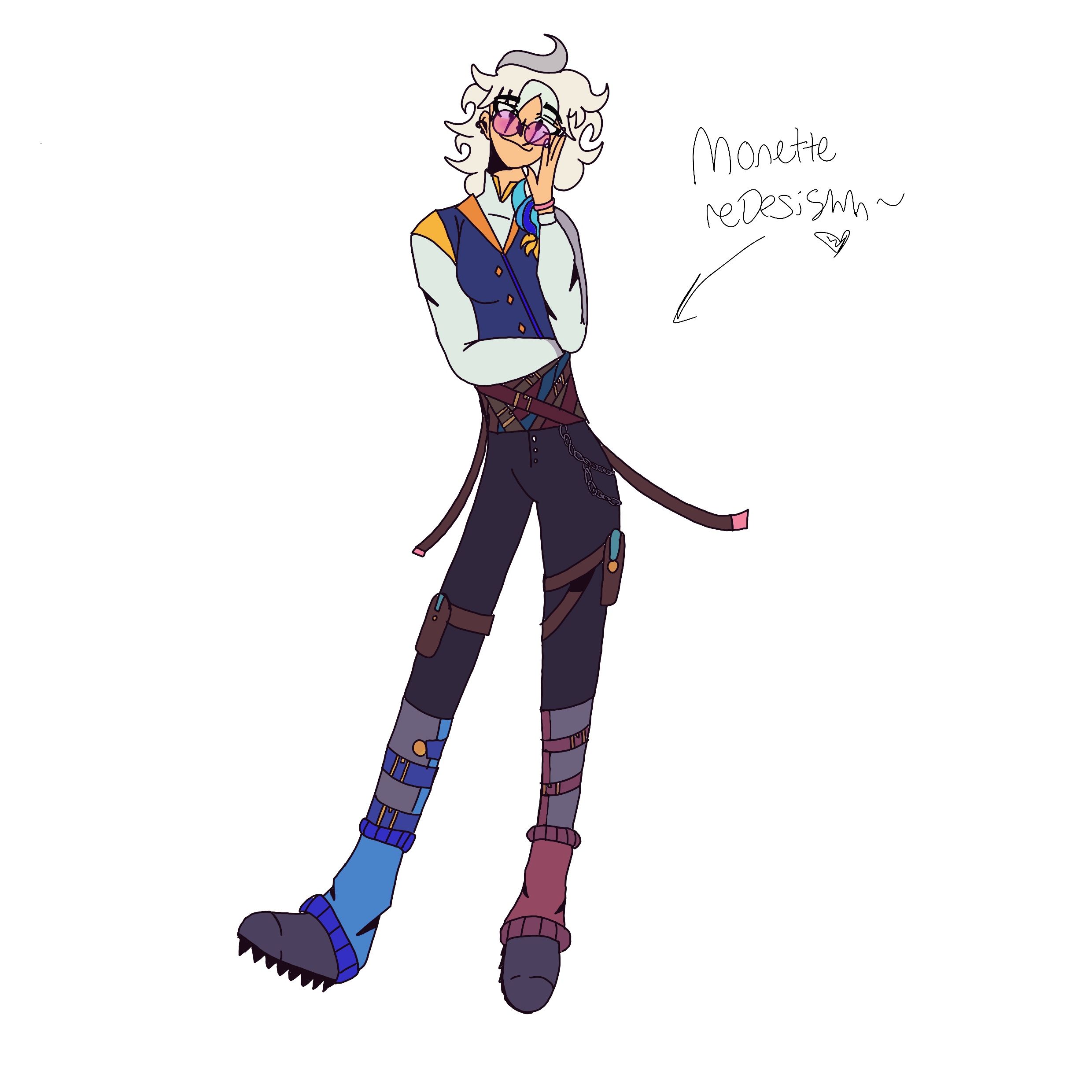 Genshin Cryo Oc redesign Genshin Impact | HoYoLAB