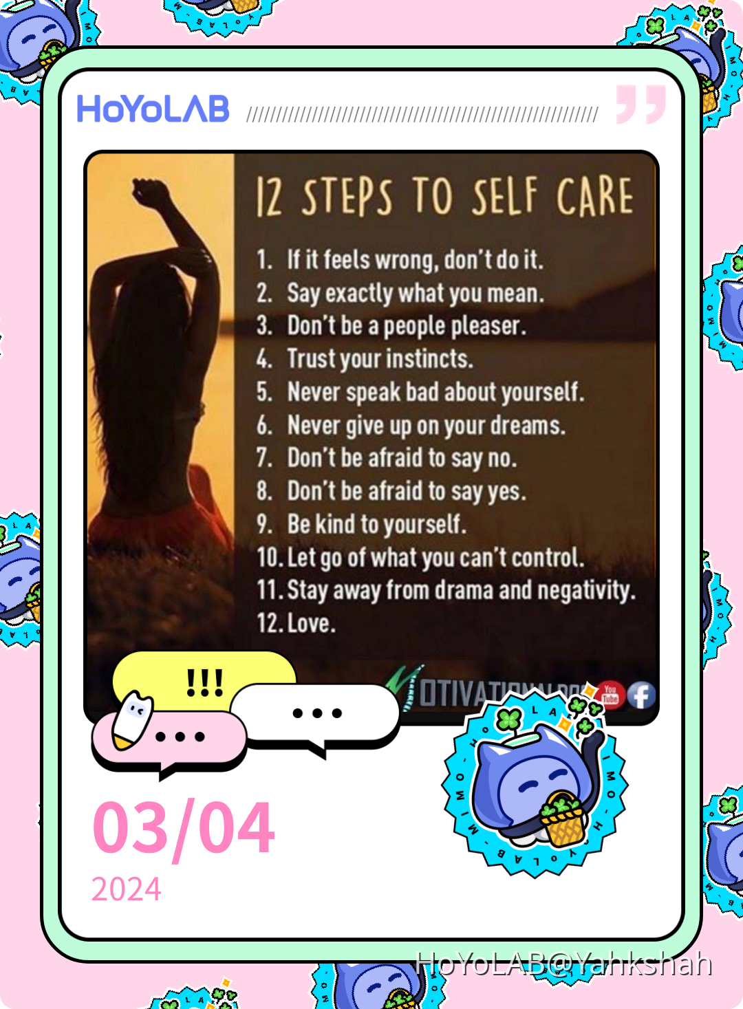 03/04 Diary -# My Character Building Diary | HoYoLAB