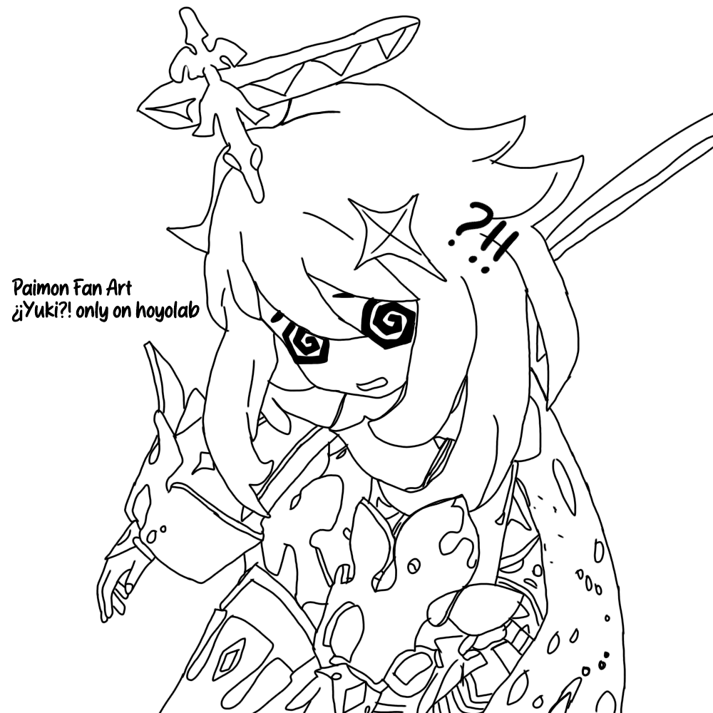 Paimon Fan Art Genshin Impact | HoYoLAB