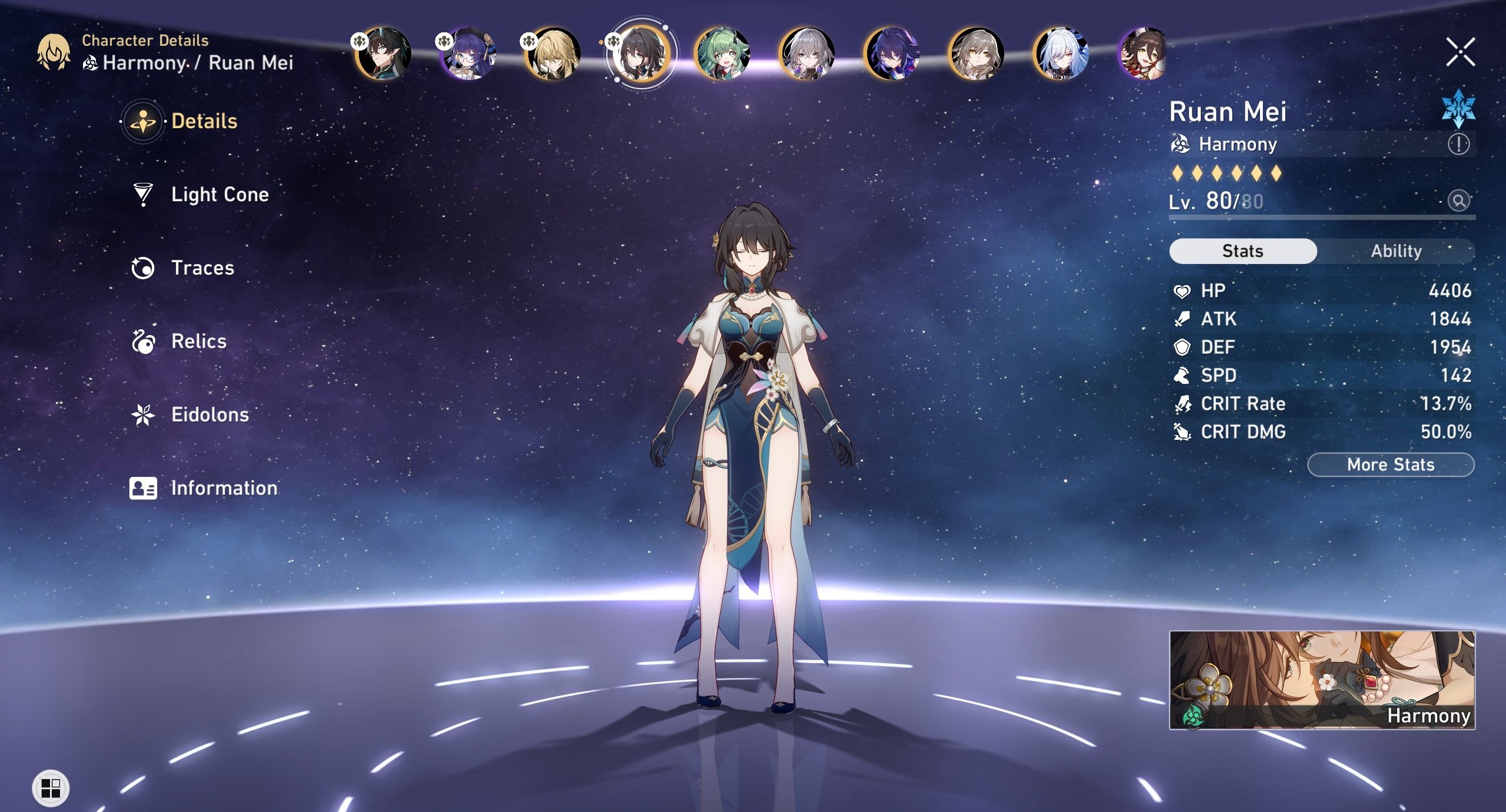 rate the ruan mei build Honkai: Star Rail | HoYoLAB