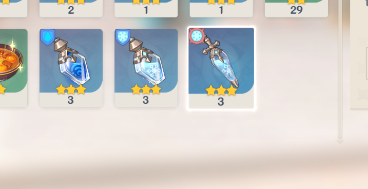 Yep, these were for cryo regisvine :) Genshin Impact | HoYoLAB