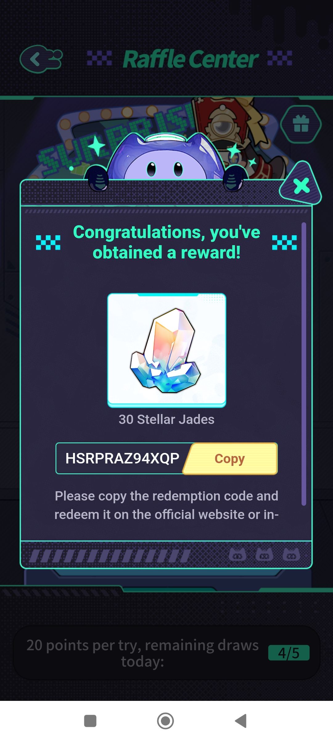 HSR redeem code Honkai: Star Rail | HoYoLAB