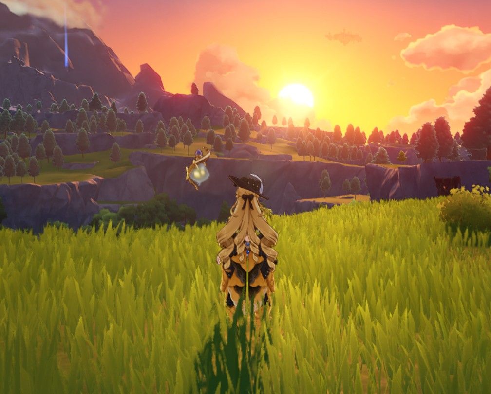 witnessthe sunsetfrom mondstadt 🤍 Genshin Impact | HoYoLAB