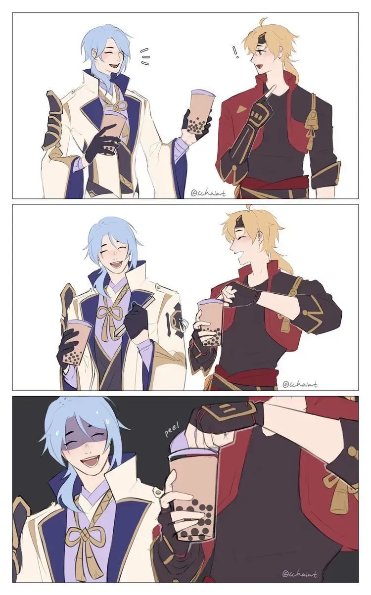 Don’t get me wrong I LOVE Thoma but I feel Ayatoes pain 😀 Genshin ...