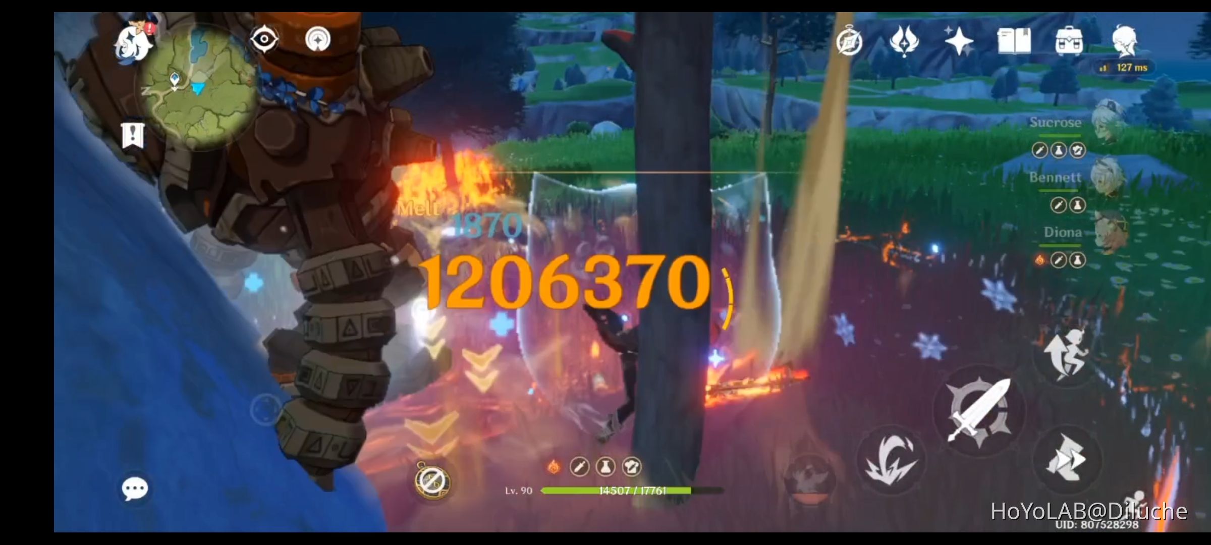 Diluc showcase Genshin Impact | HoYoLAB