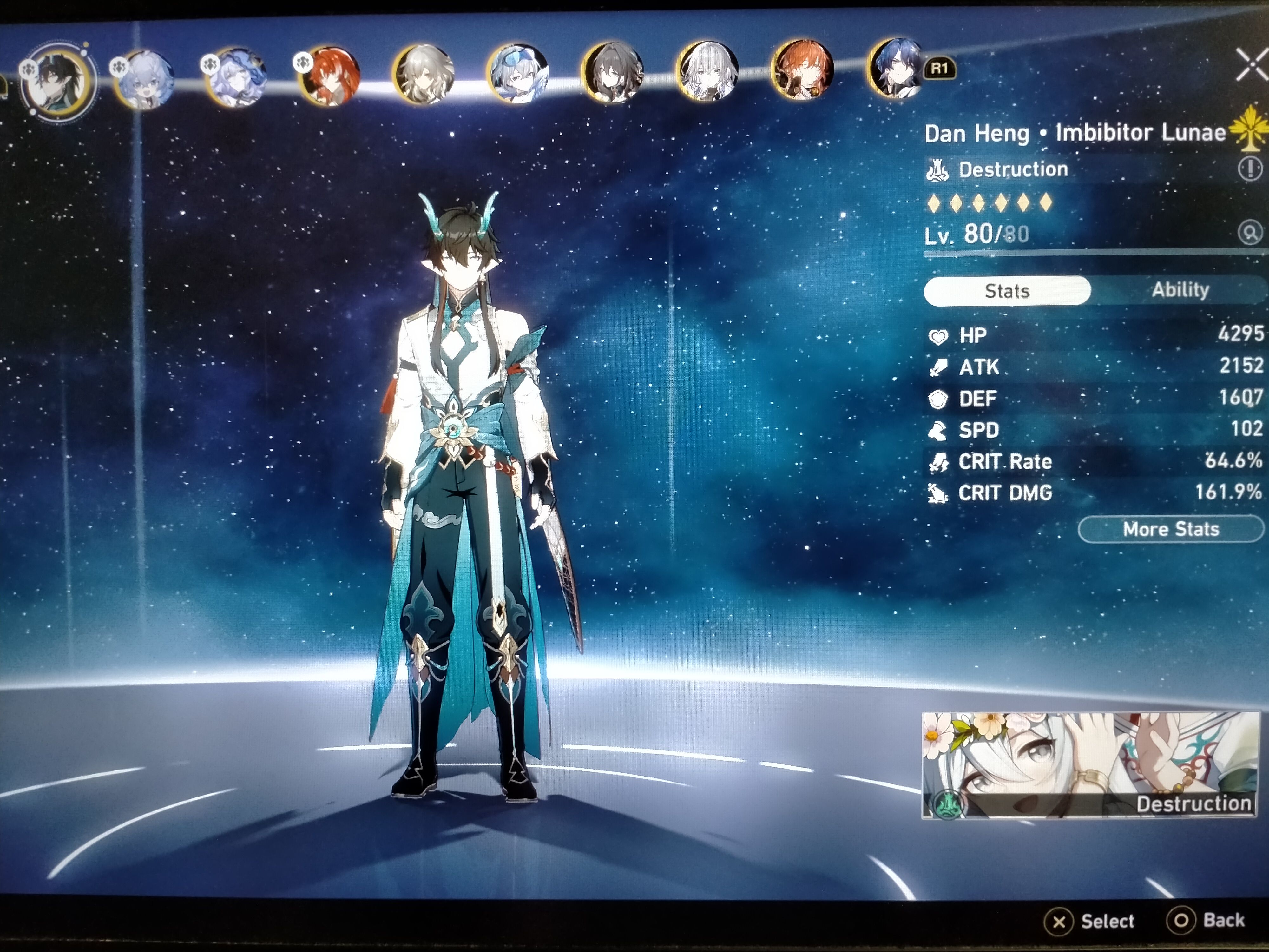 Dang Heng stats Honkai: Star Rail | HoYoLAB