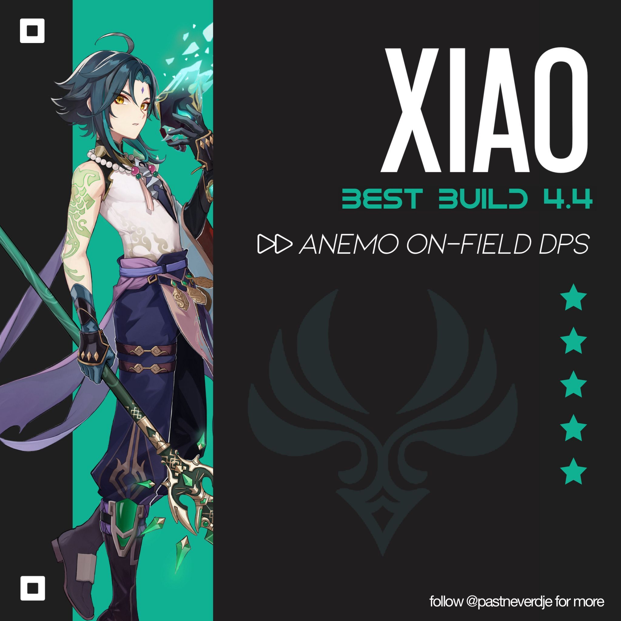 [4.4] Xiao - best build on-field dps Genshin Impact | HoYoLAB