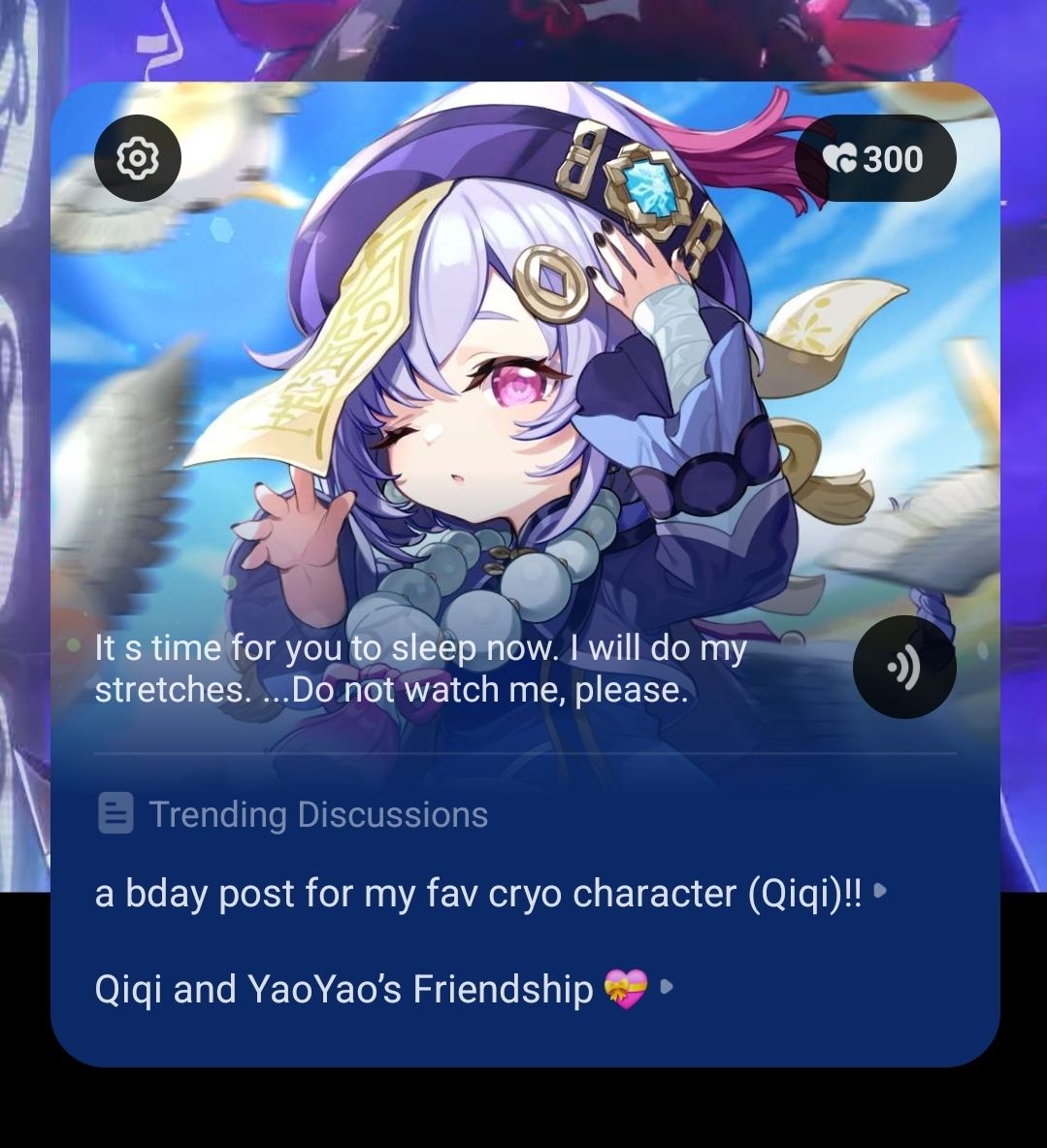 300 days with Qiqi ♡ Genshin Impact | HoYoLAB