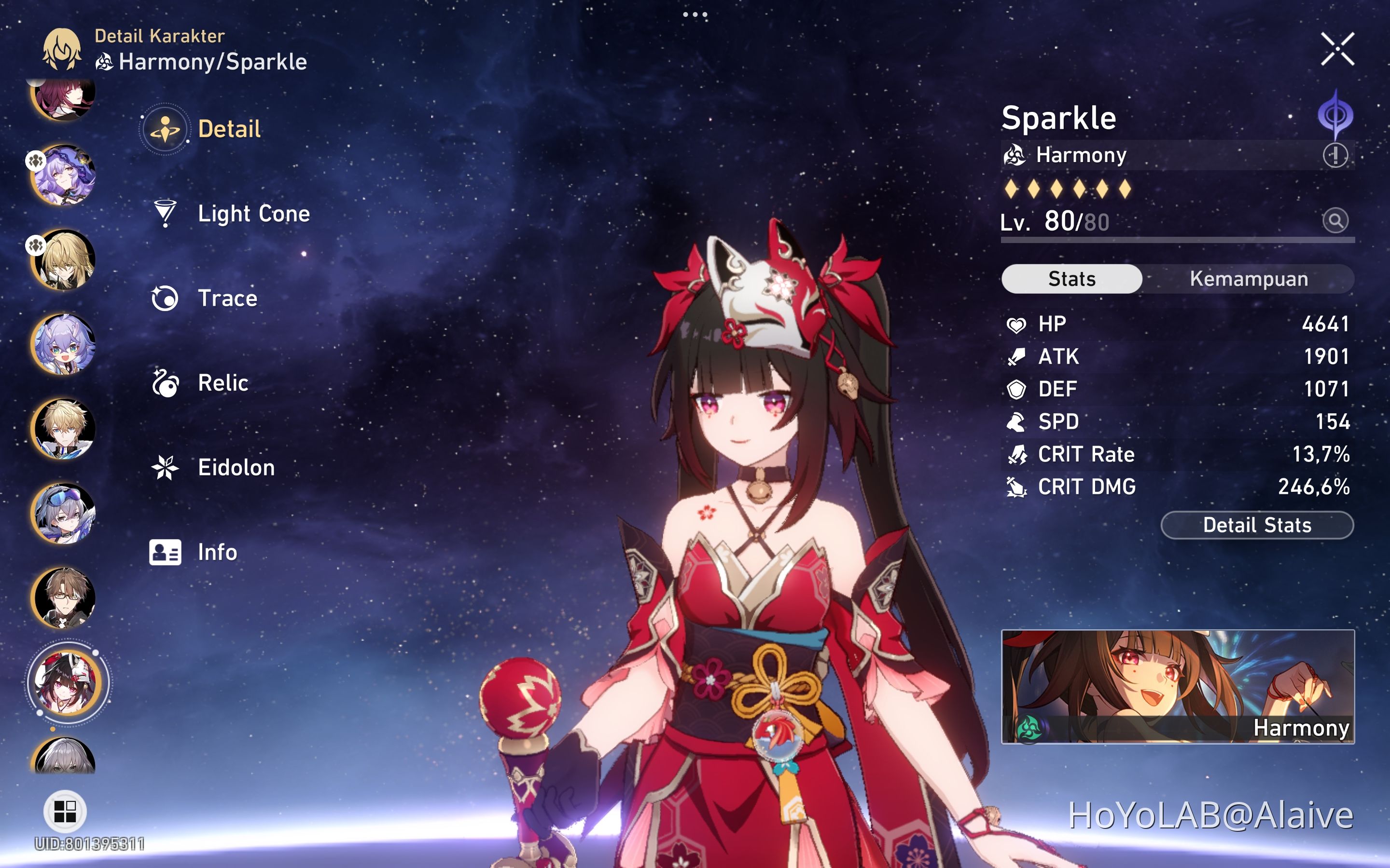 capek banget build sparkle😭 Honkai: Star Rail | HoYoLAB