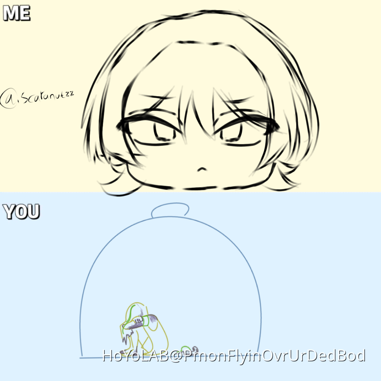 the prompt was "why he angy" Genshin Impact | HoYoLAB