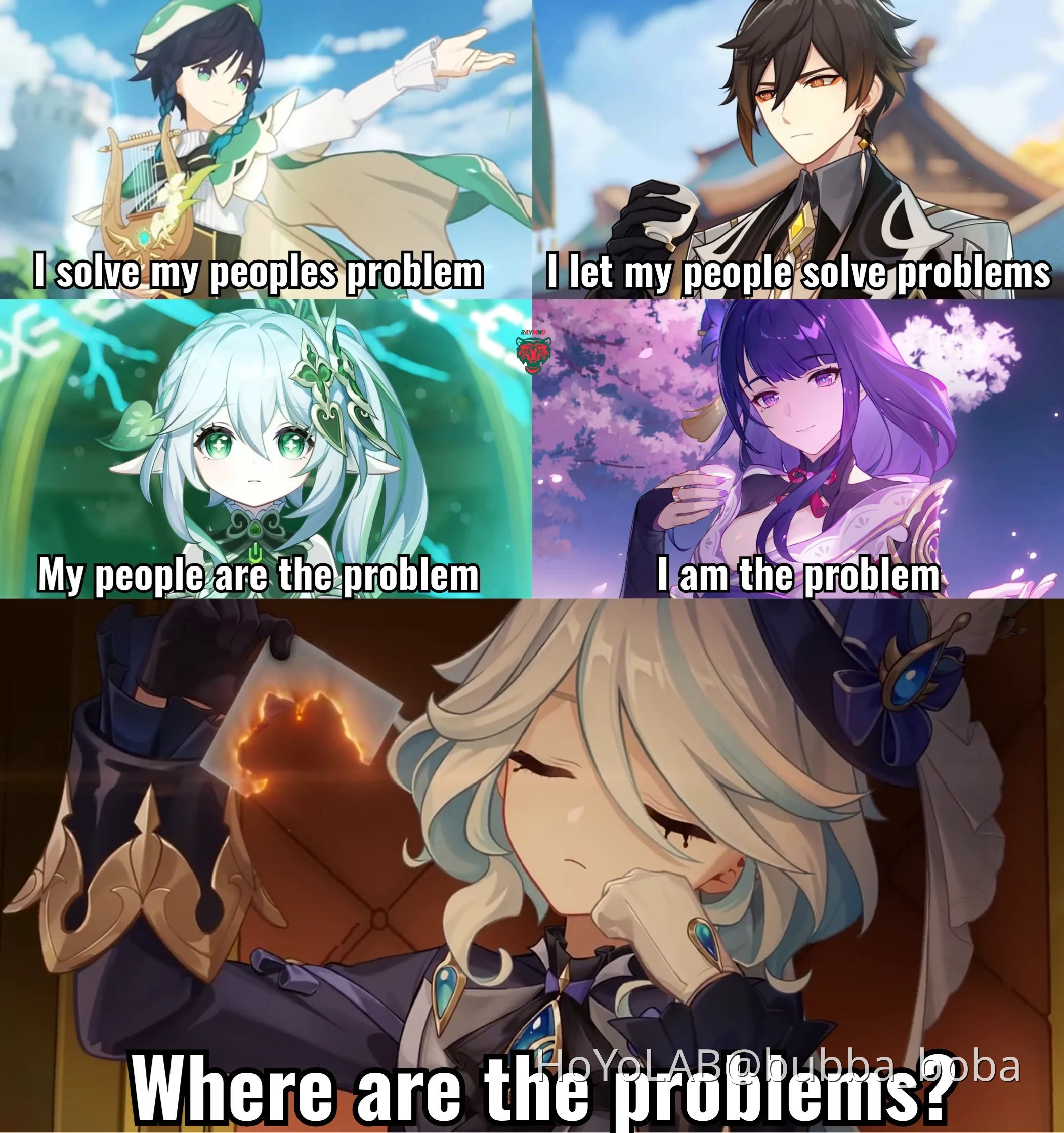 archons and their problems Genshin Impact | HoYoLAB