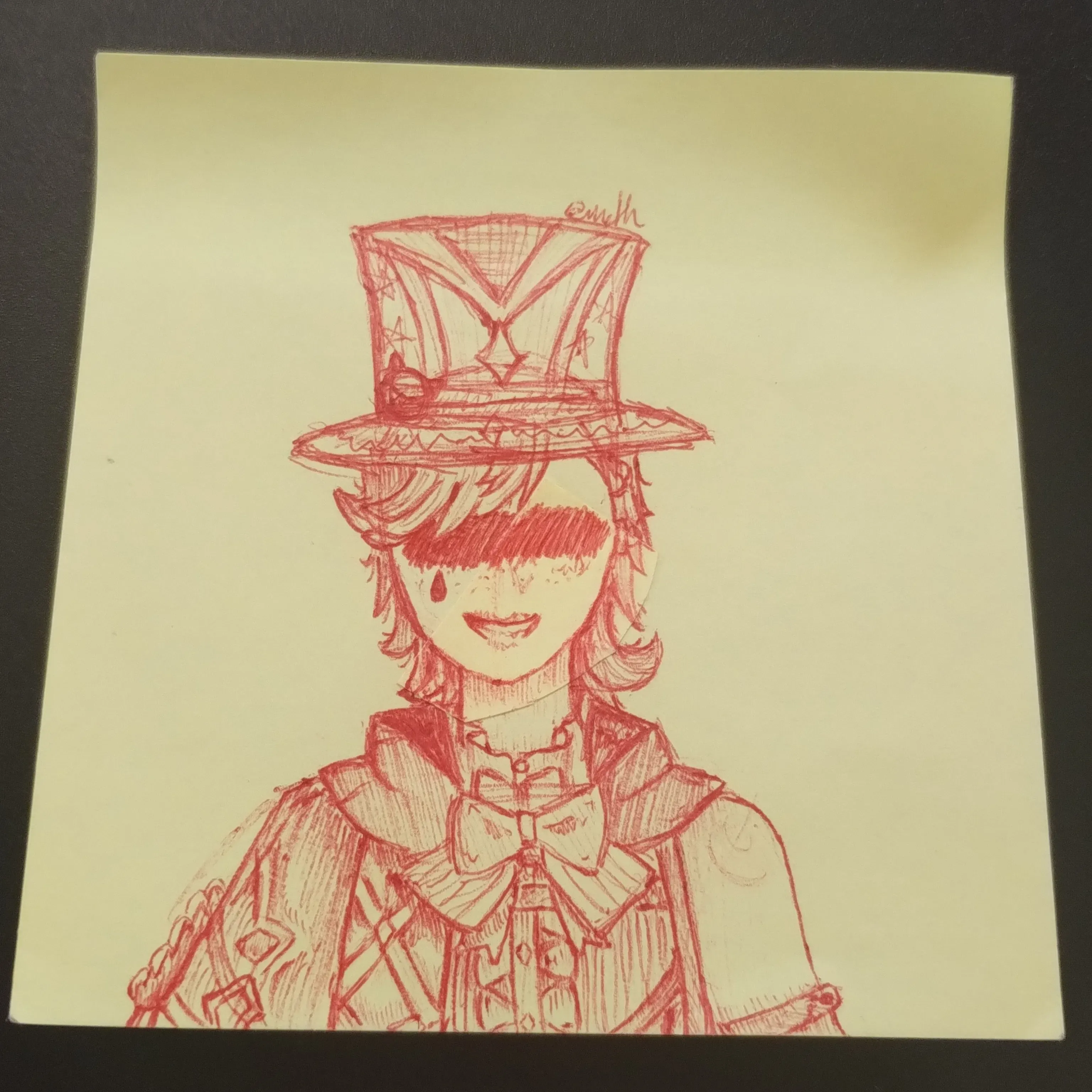 Lyney drawing Genshin Impact | HoYoLAB