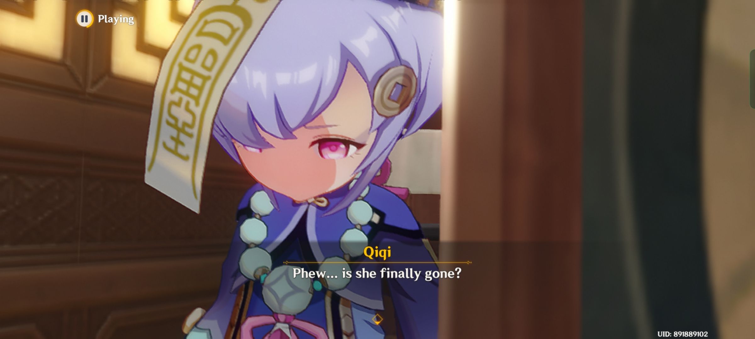 little qiqi is so scared of hu tao🥹😂 Genshin Impact | HoYoLAB